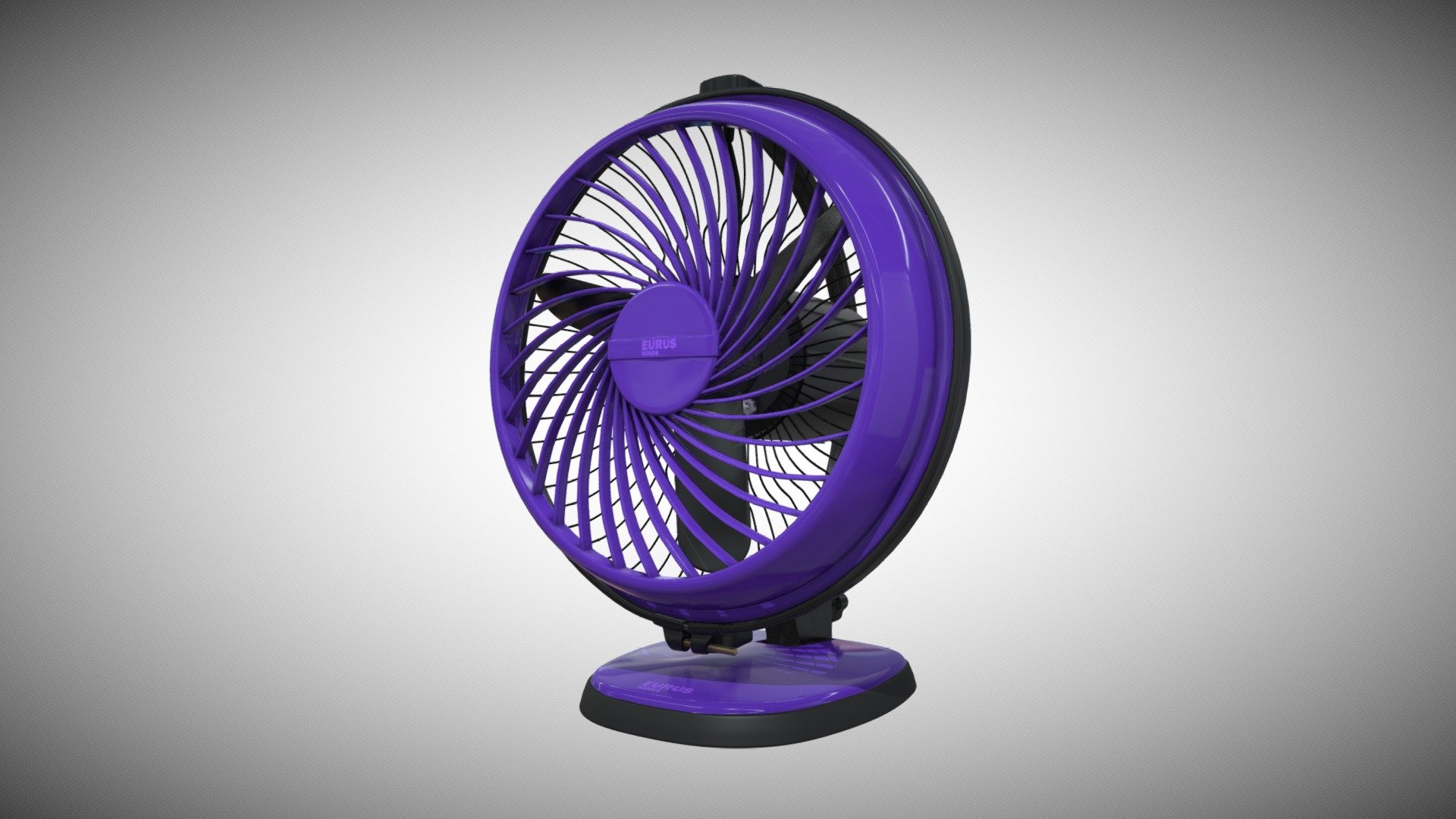Adjustable Table Fan - 3D model by Black Or Grey (@itsblackorgrey ...