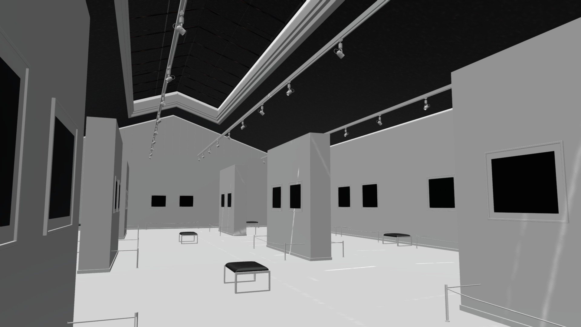 VRB_Art Gallery1 - Download Free 3D model by vrbland [437330c] - Sketchfab