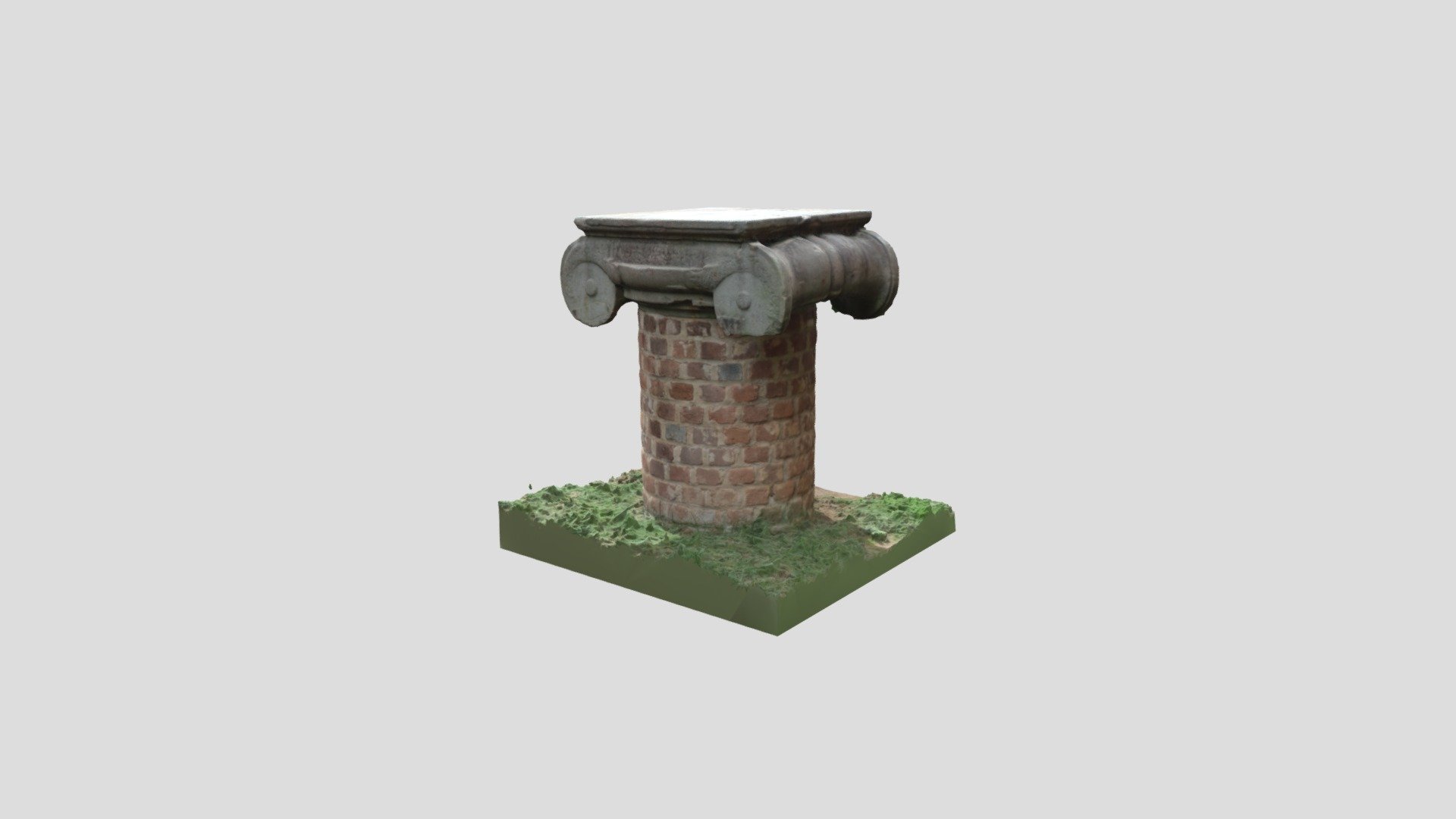 Pavilion III garden iconic capital - Download Free 3D model by UVA3D ...