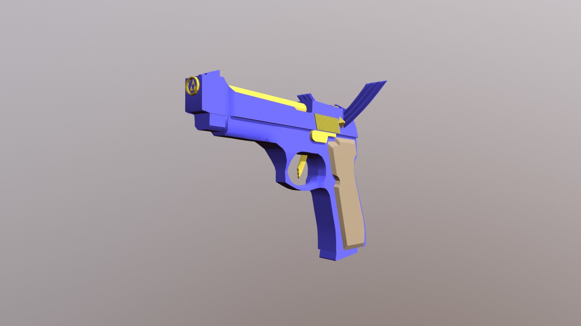 Master Gun - 3D model by Speediest [4373f8e] - Sketchfab