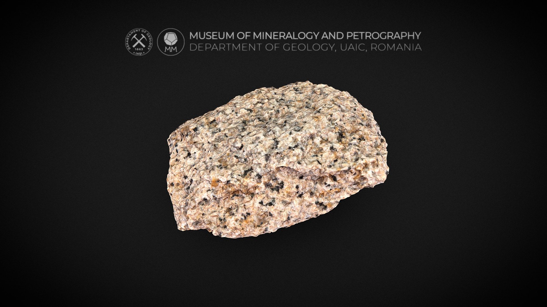 Granite (igneous rock) - 3D model by Museum of Mineralogy and ...