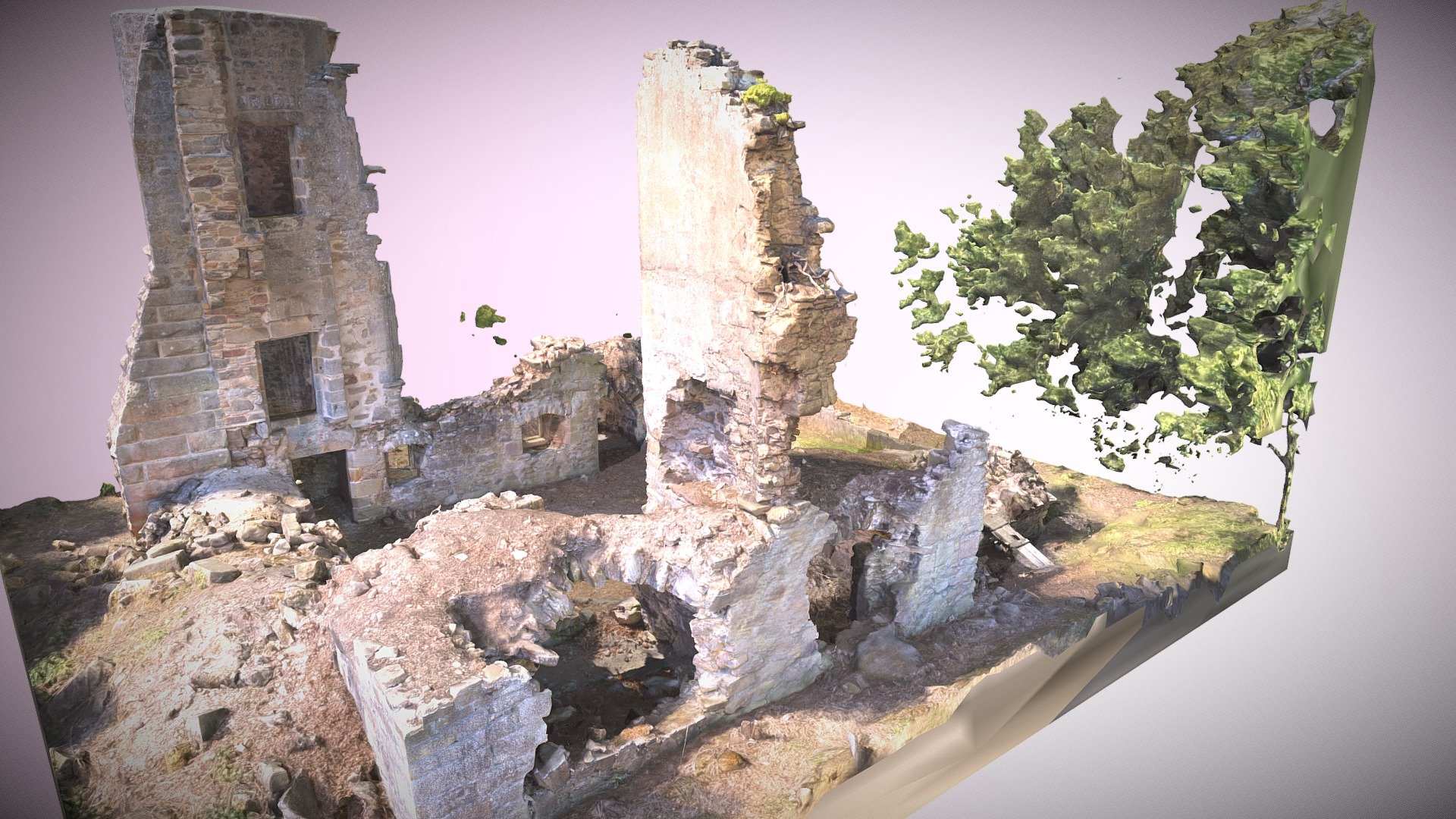 Kinloss Abbots House - 3D model by Darren.Geddes [4378227] - Sketchfab