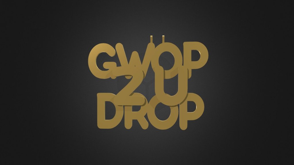 GWOP 2U DROP-V2 - 3D model by Capture It In 3D (@CaptureMeIn3D ...