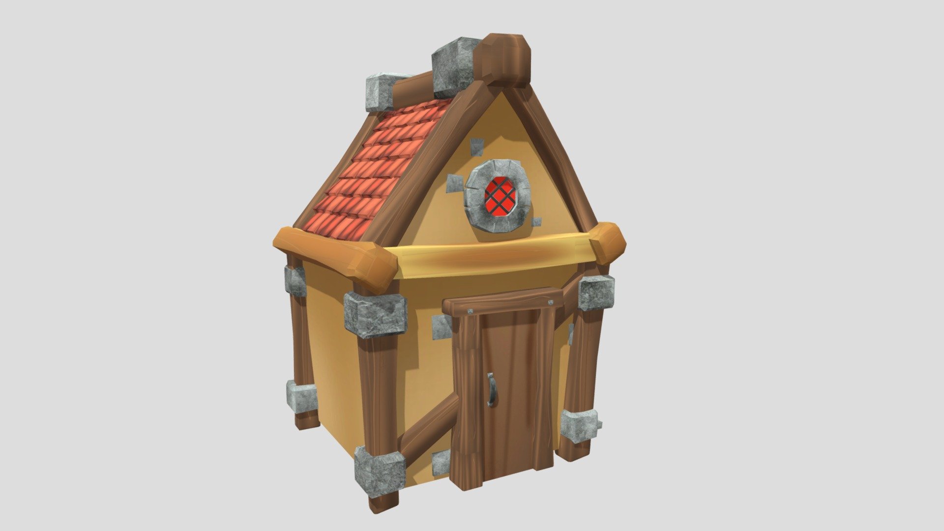 Stylized Hut Model - Download Free 3D model by yashrajput440v [43791af ...