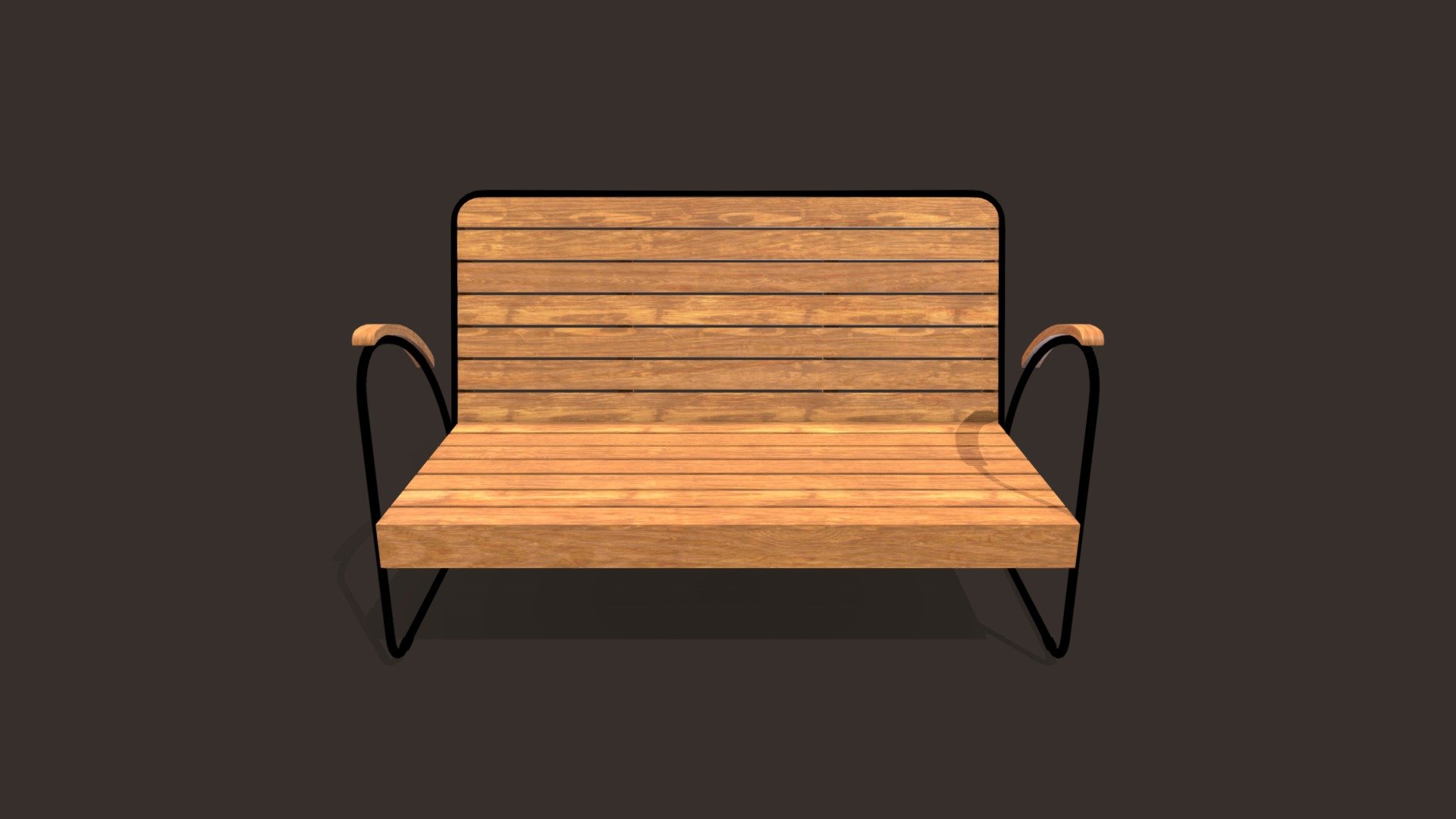 Garden Bench - Buy Royalty Free 3D model by MDgraphicLAB [437b29d ...