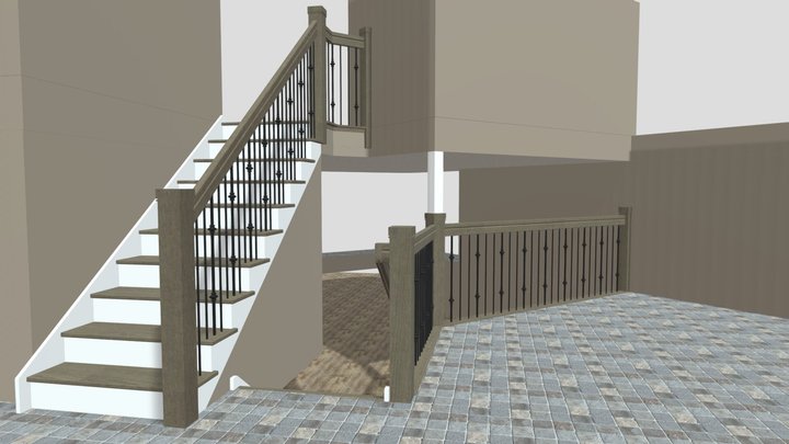 Railing 3D models - Sketchfab