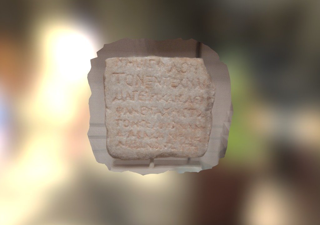 Inscription from Metropolitan Museum - 3D model by Georgios Tsolakis ...