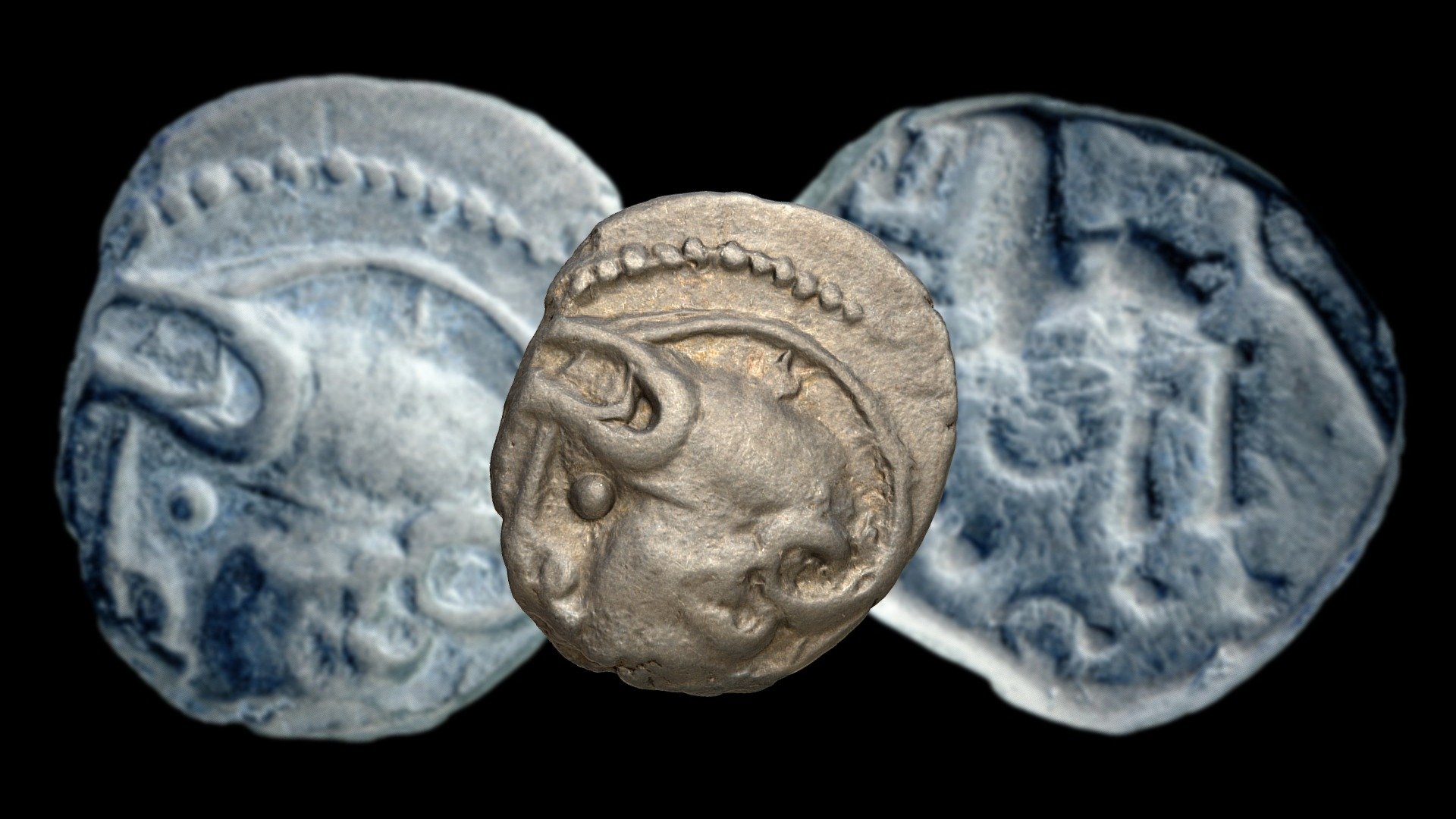 Silver Celtic Quinarius - Download Free 3D model by Frank McMains ...