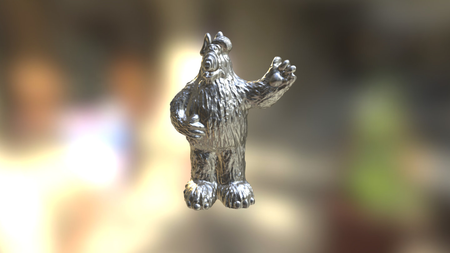 Alf - Mini Steel Print - 3D model by Will Chen (@WillChen) [437d57e ...