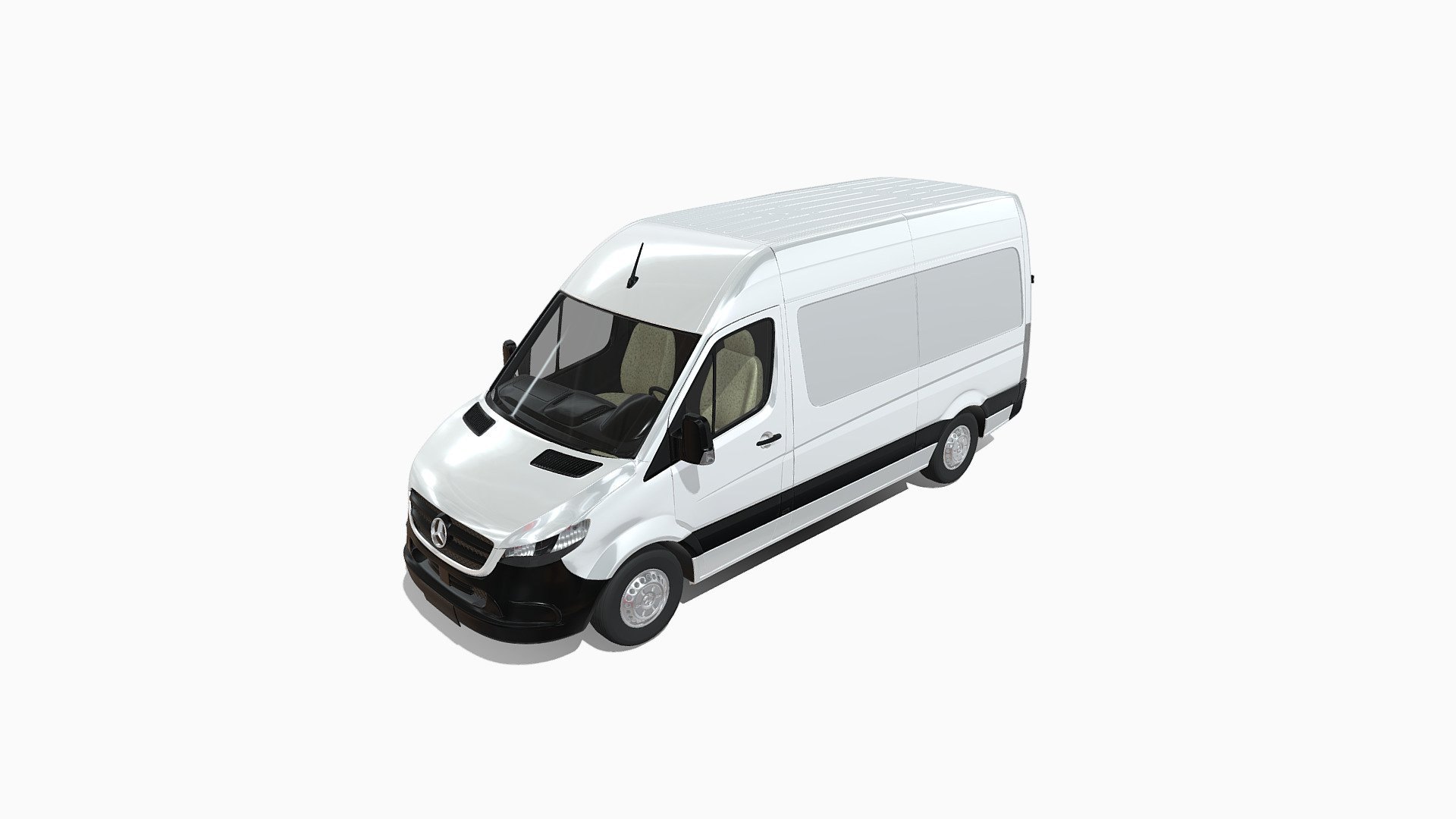 Mercedes-Benz Sprinter Panel Van - 3D model by AZinkey [437f09d ...