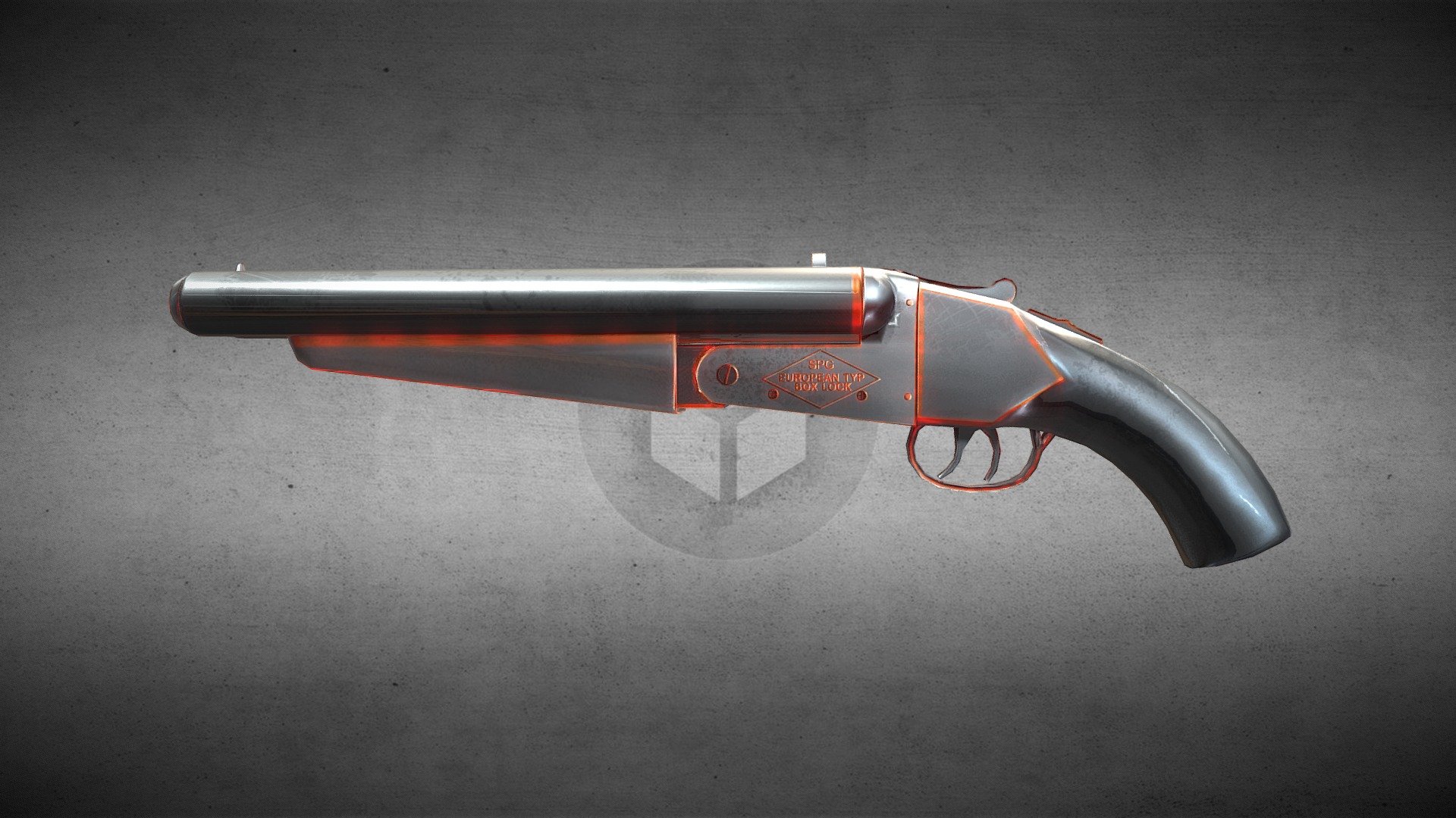 CrossFire's DOUBLE BARREL-NOBLE SILVER - 3D model by AlxDemento ...
