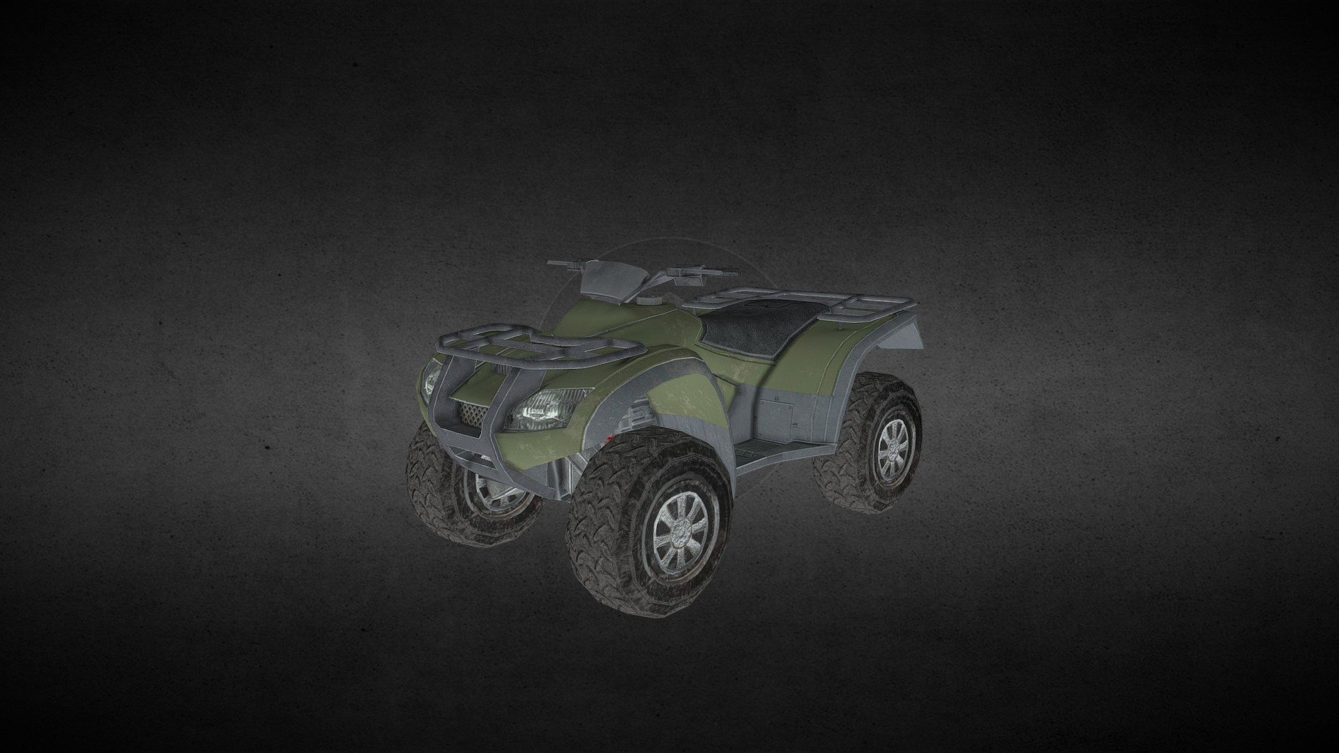 Quad bike - 3D model by Waseem Shlayan (@weso4thewin) [437fb60] - Sketchfab