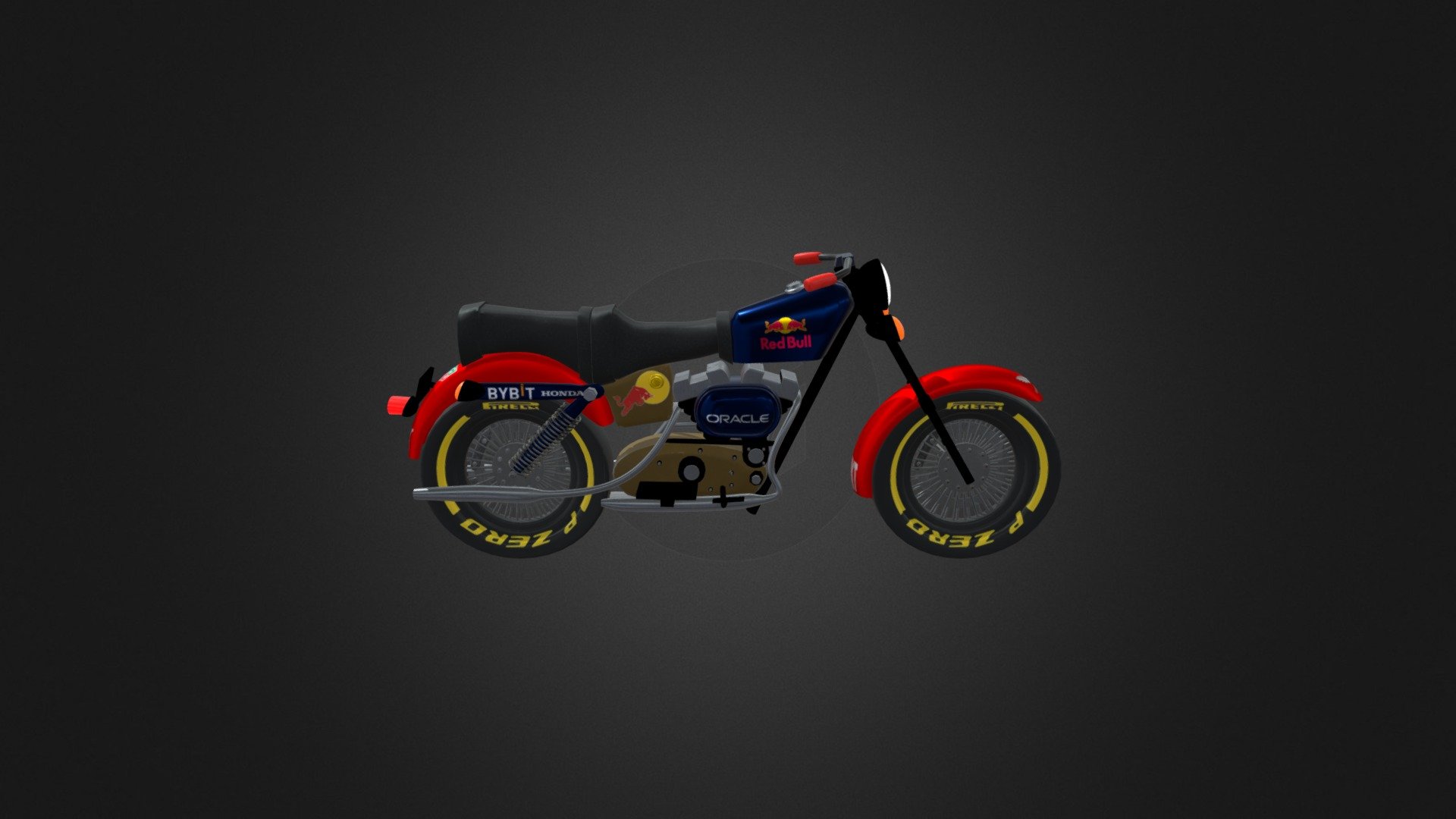 BIKE MODEL - Download Free 3D model by RAJDEEP DAS (@drajdeep816 ...