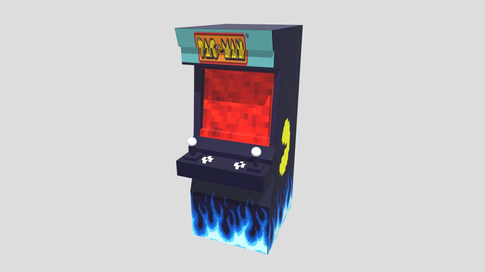 arcade kast - 3D model by jory van den hengel (kopje thee) (@joryvdh ...