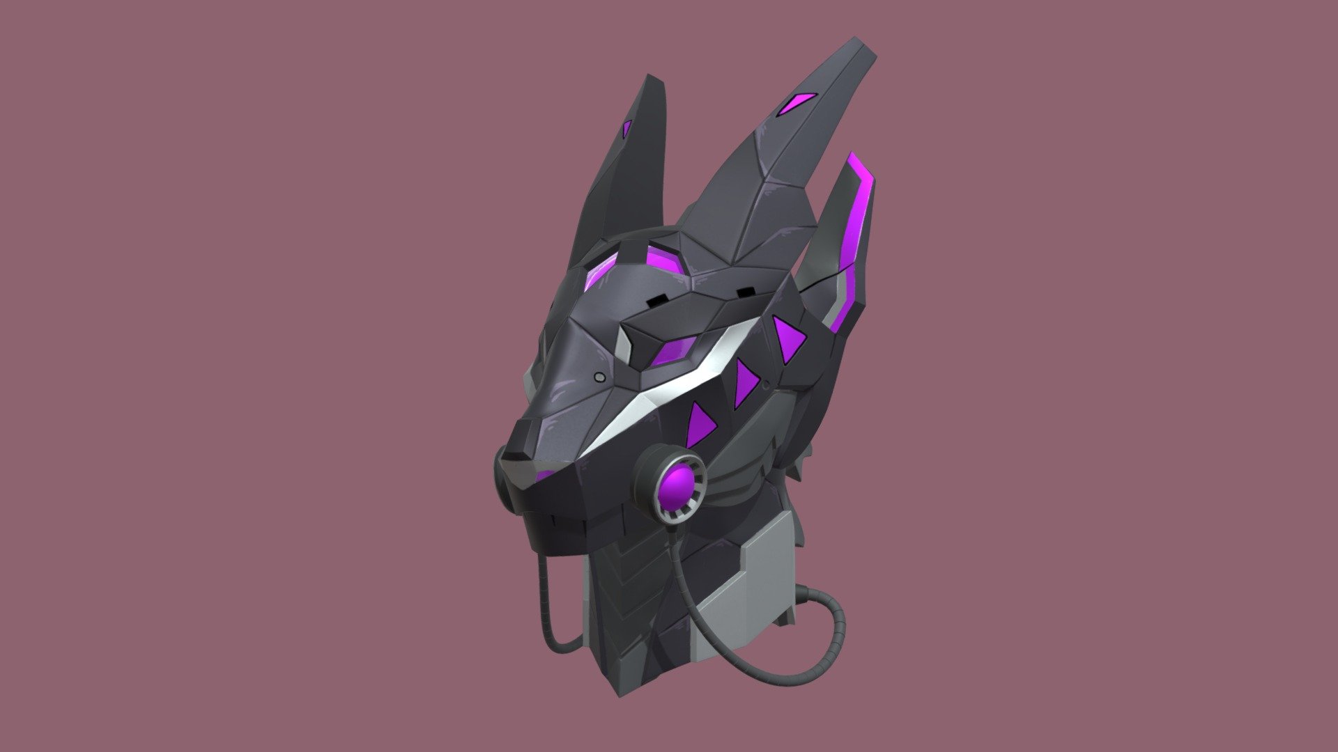 Mechanical suit Head - HardSurface Model - 3D model by KitteXx [4381b23 ...
