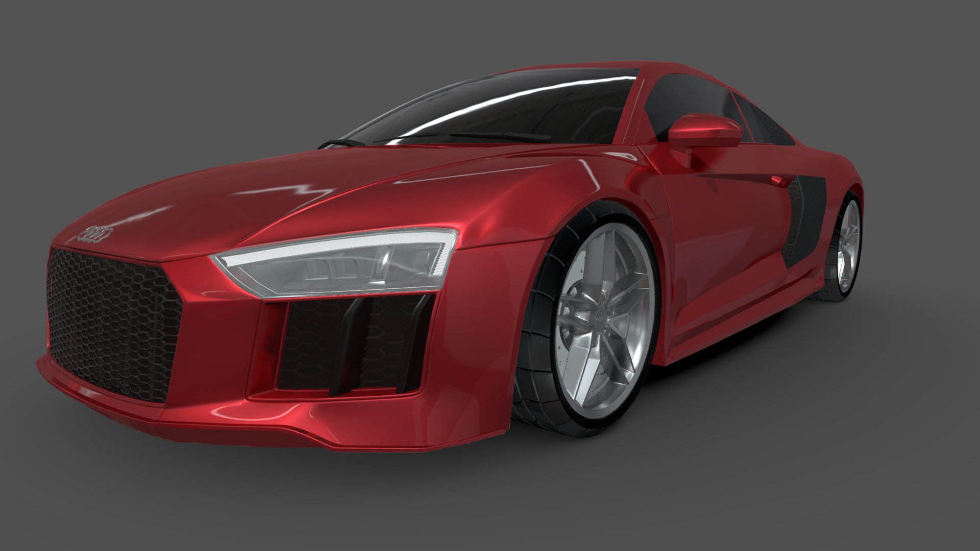 Audi R8 V10 - 3D model by DragoDark [4381cb3] - Sketchfab