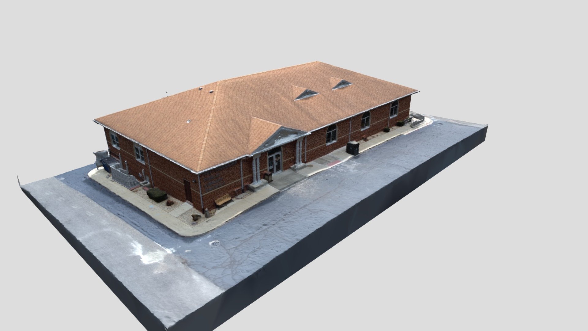 Public Library - Troy, IL - Download Free 3D model by Juxen [4382db5 ...