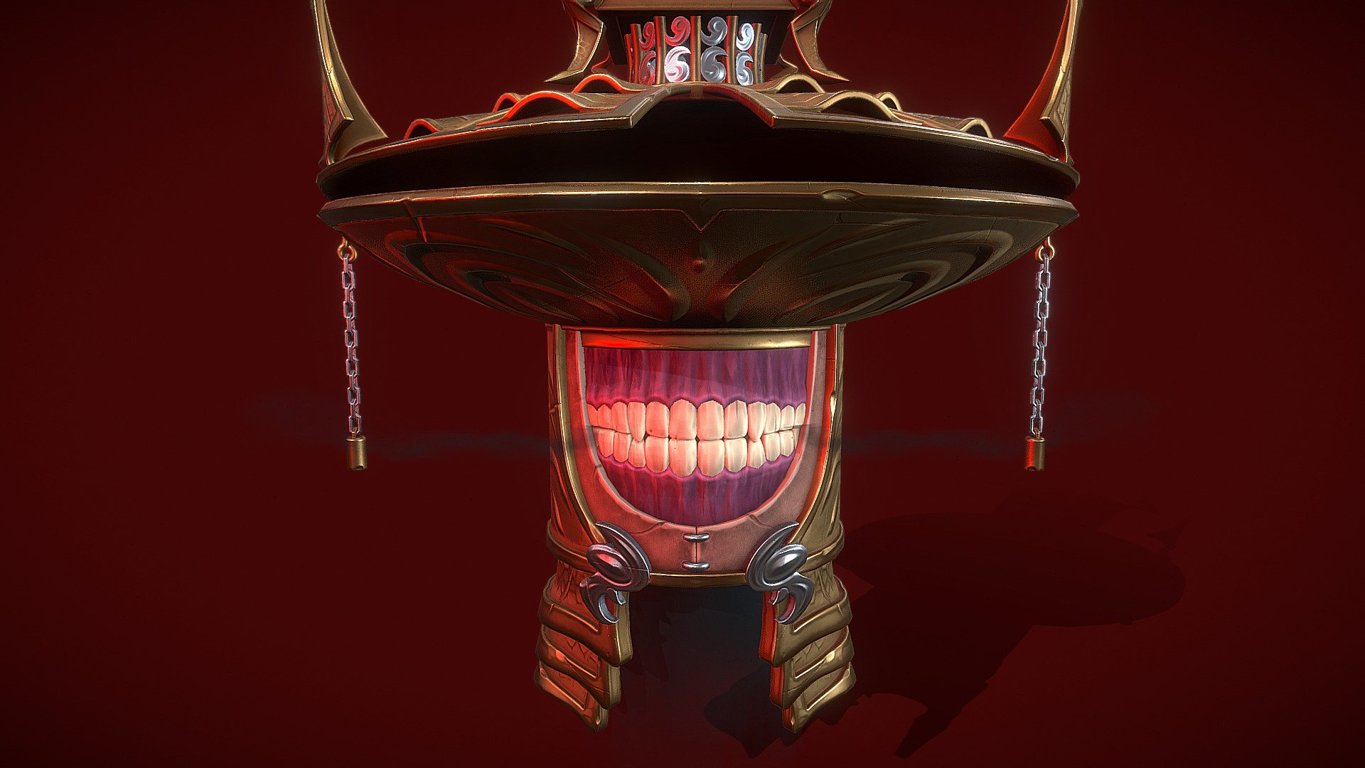 Soul Devourer helmet - 3D model by Tea_master [438324b] - Sketchfab