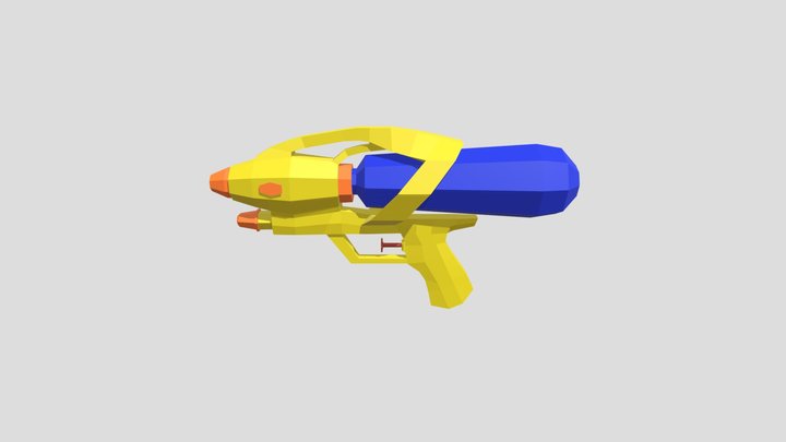 Watergun 3D models - Sketchfab