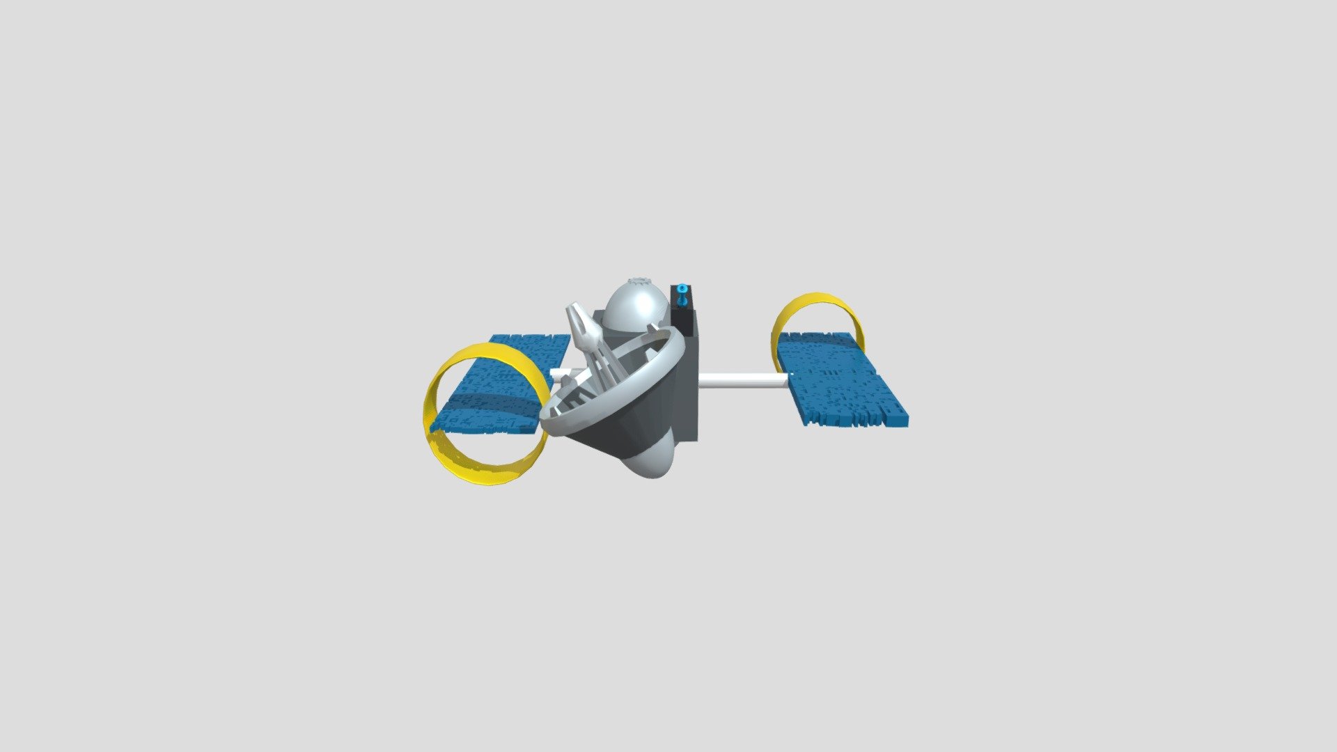 Radio voltaic Satellite - 3D model by Madhav (@TrueFoe_o) [4384a98 ...