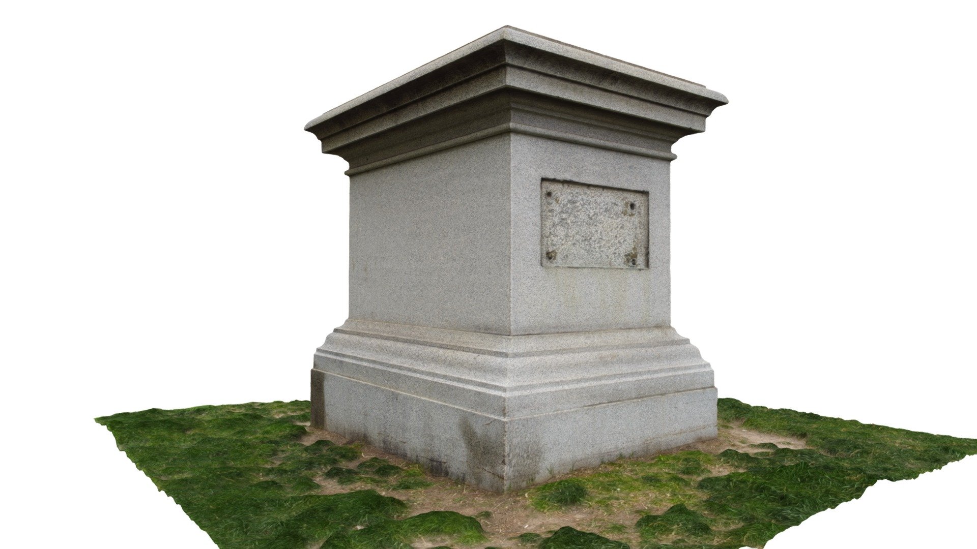 Roger B Taney Monument plinth - Download Free 3D model by Katie Wolfe ...