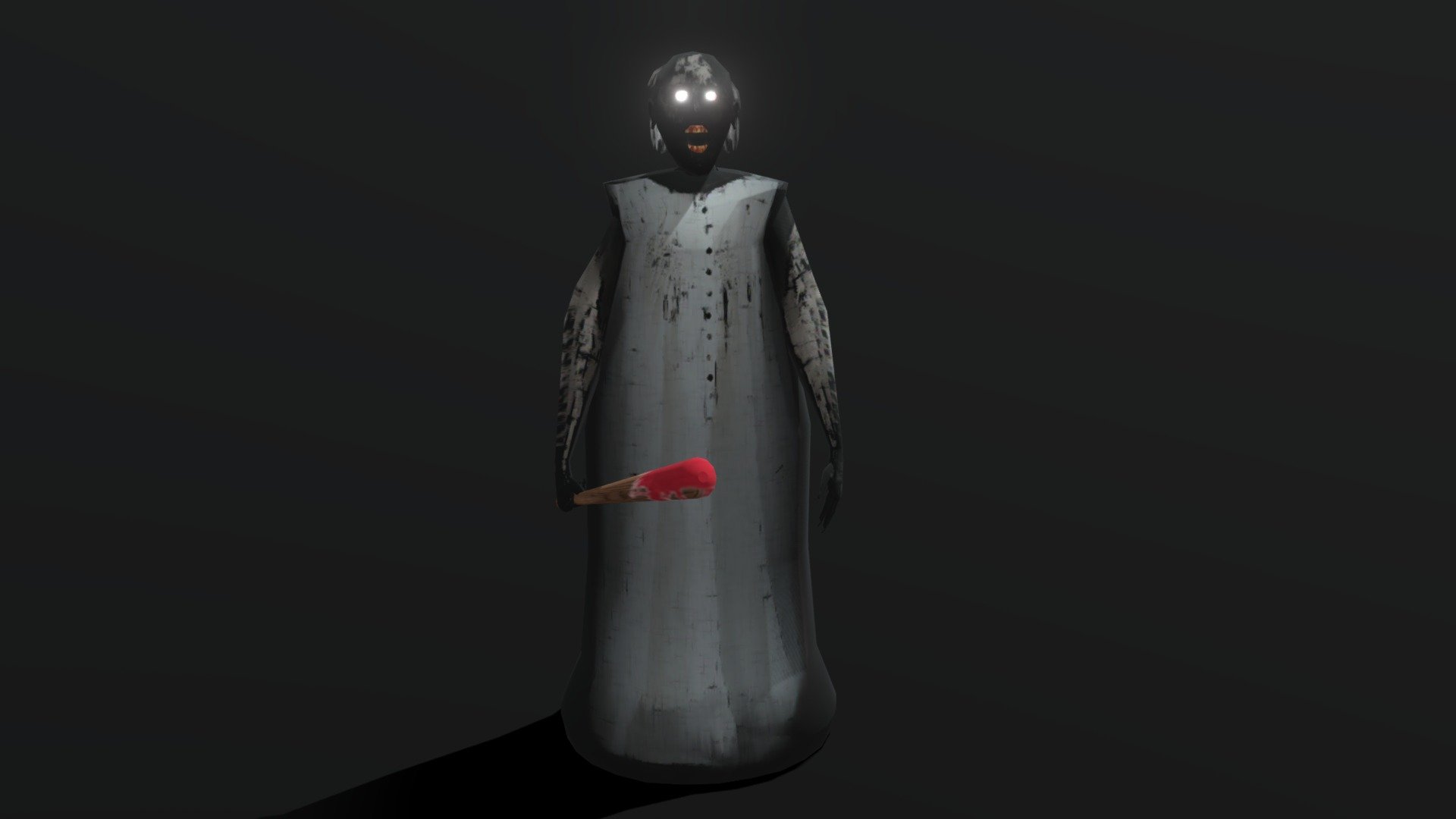 Nightmare Granny (1) - Download Free 3D model by Yandu17 Extra ...
