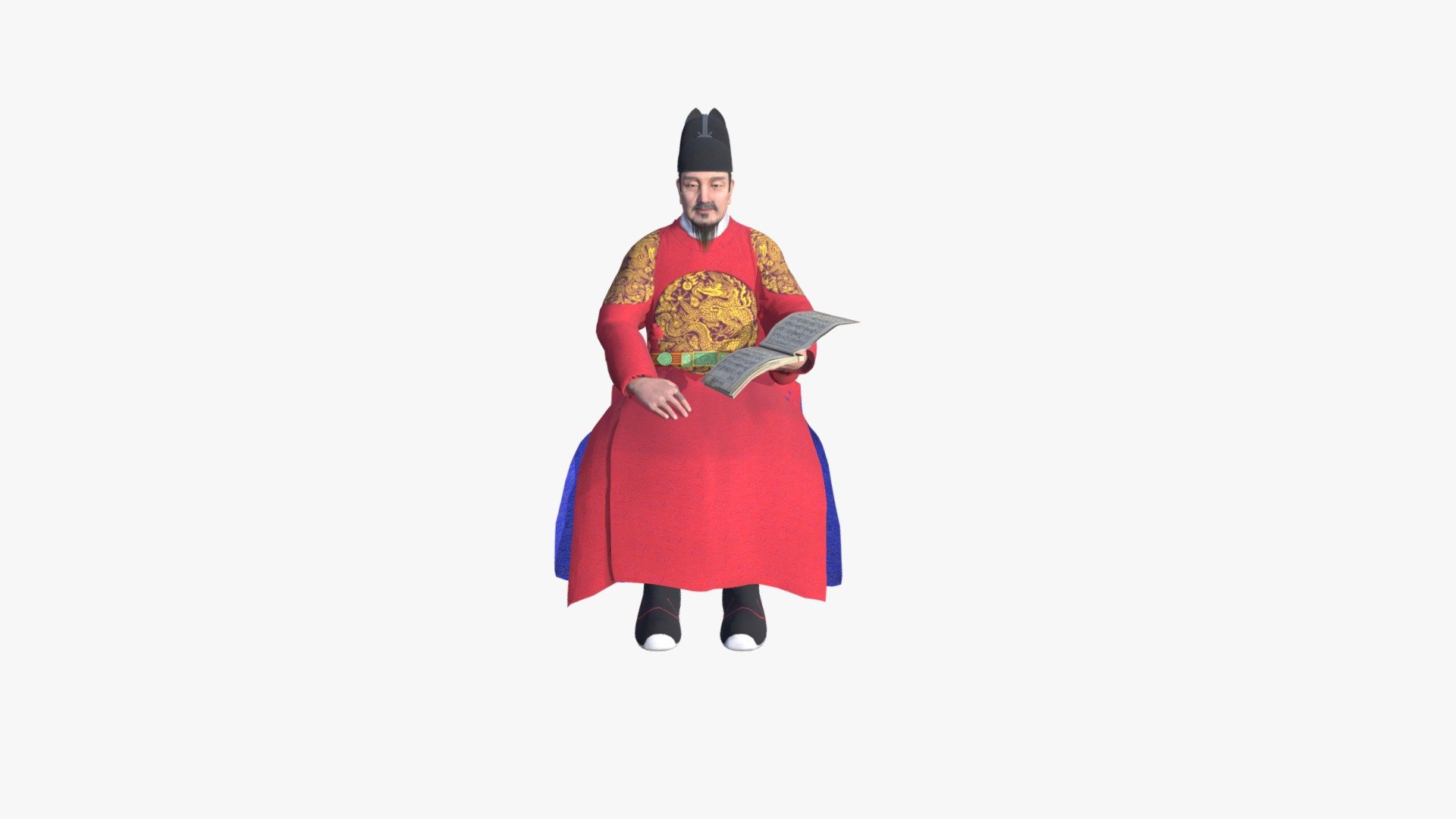 King Sejong_Test - 3D model by jennymirei24 [43865e6] - Sketchfab