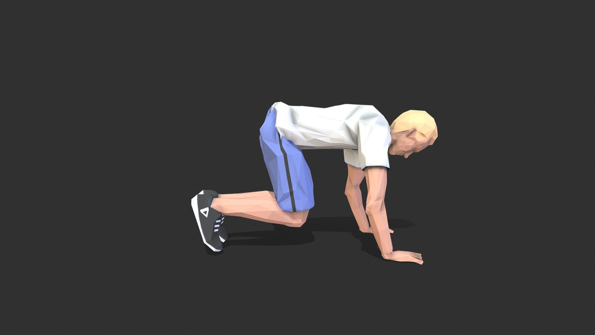 Plank Ins Exercise - Buy Royalty Free 3D model by danielmikulik ...