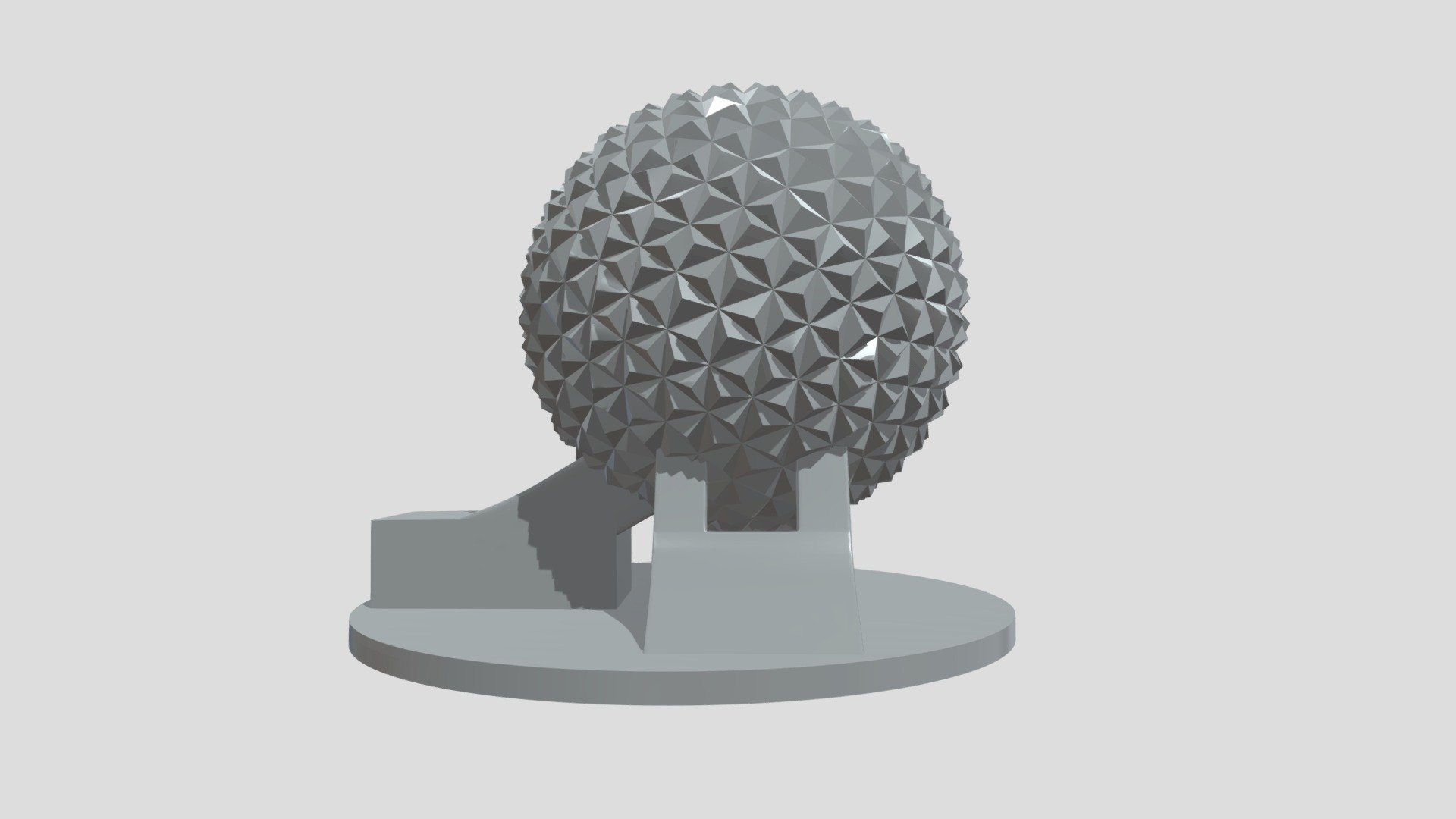 EPCOT - SPACESHIP EARTH V4 - 3D model by Stonepatch Design LLC ...