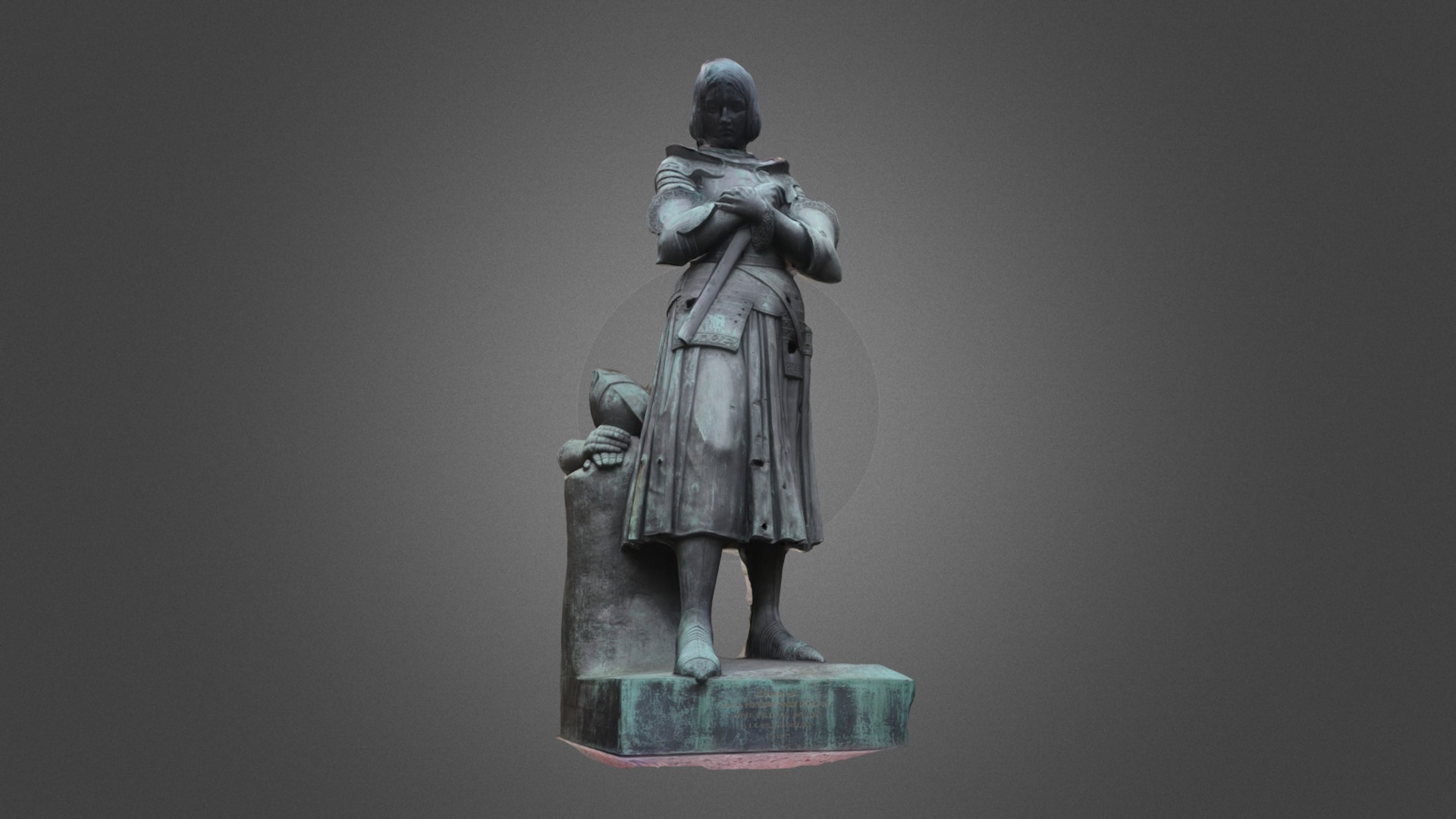 Jeanne d'Arc - 3D model by Albedo (@atelieralbedo) [438a134] - Sketchfab