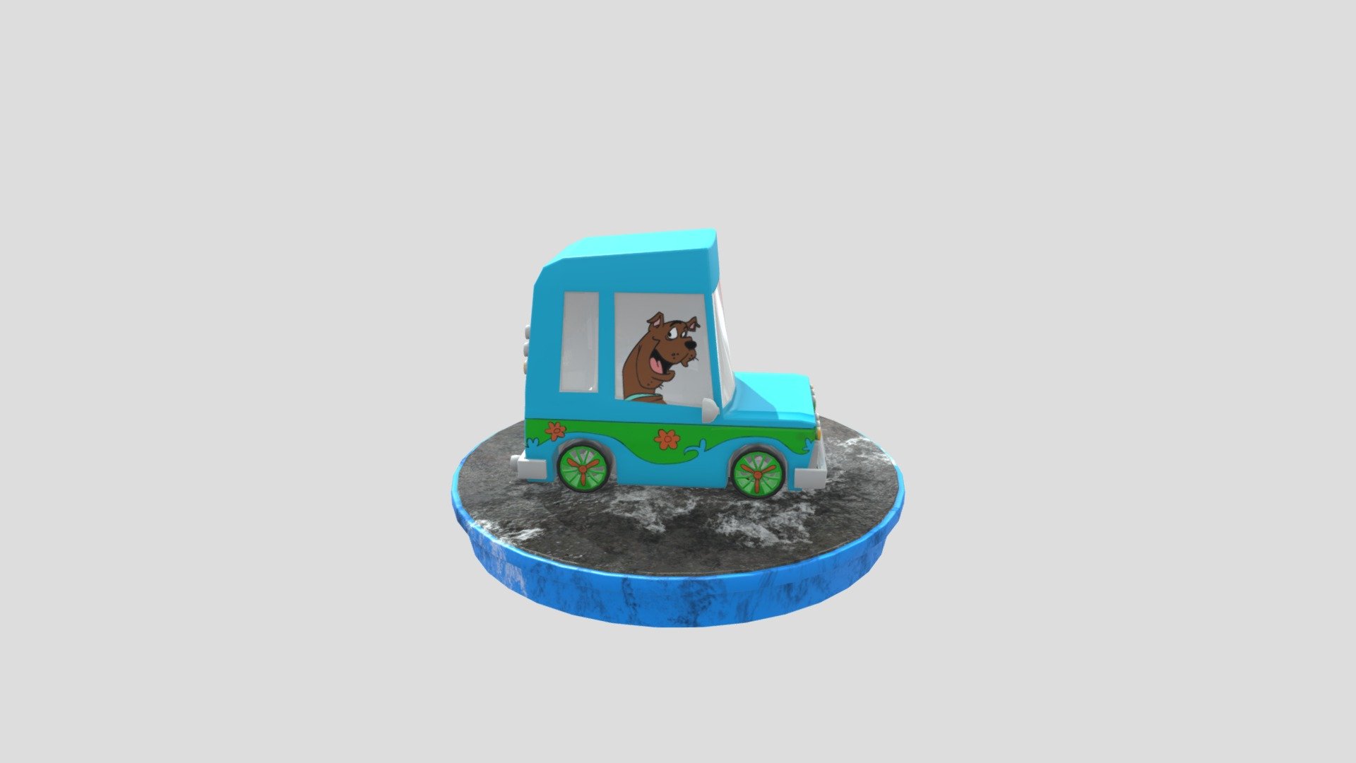 mystery machine - 3D model by davidoluyemi746 [438b0e2] - Sketchfab