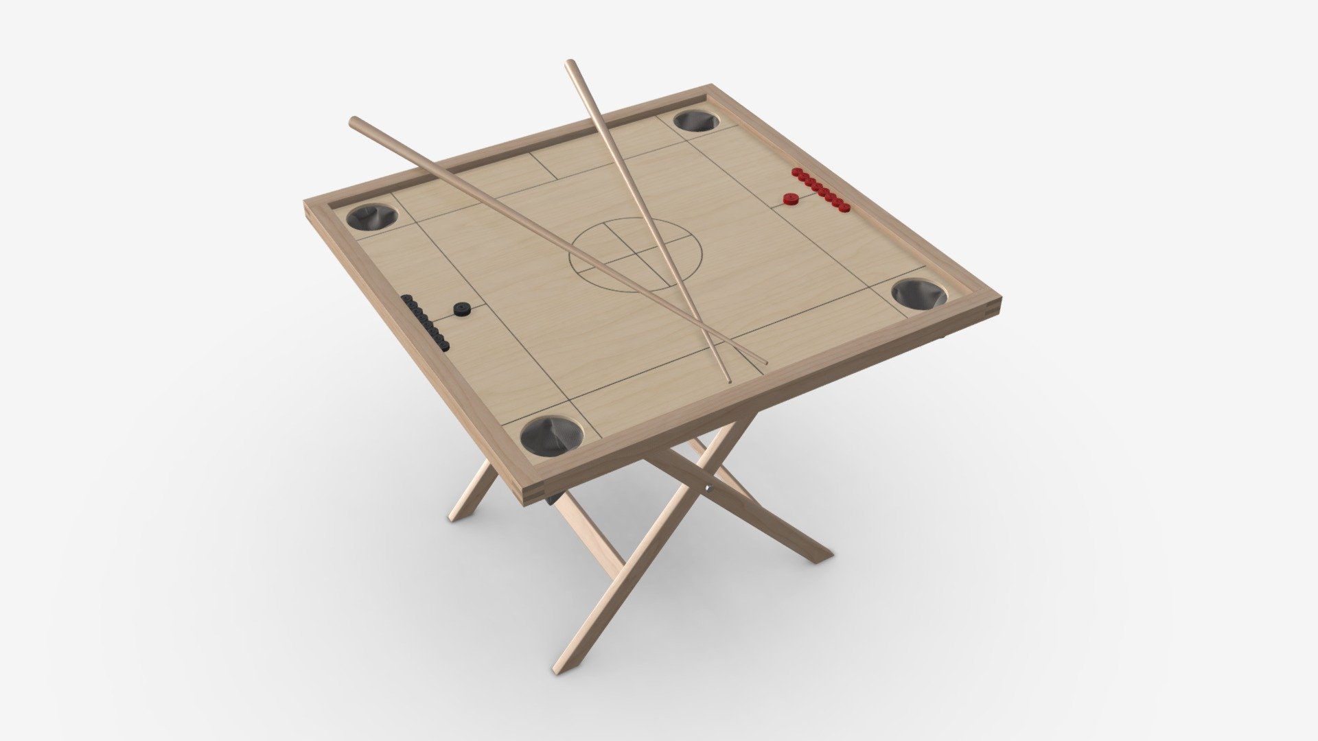Novus Game Table Set - Buy Royalty Free 3D model by HQ3DMOD (@AivisAstics) [438c160] - Sketchfab ...