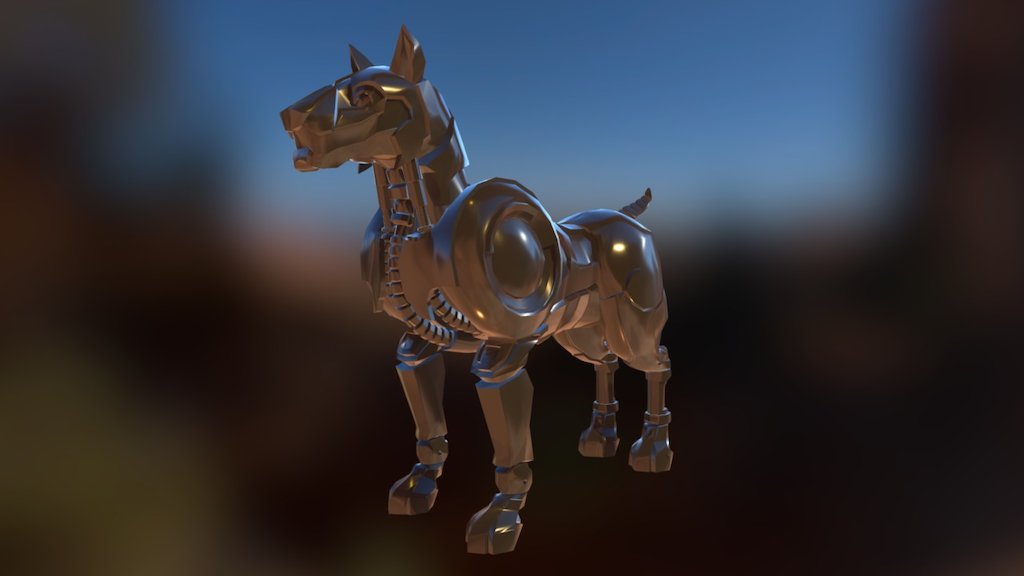 Mech Dog - 3D model by Jan (@jan_neves) [438cad6] - Sketchfab