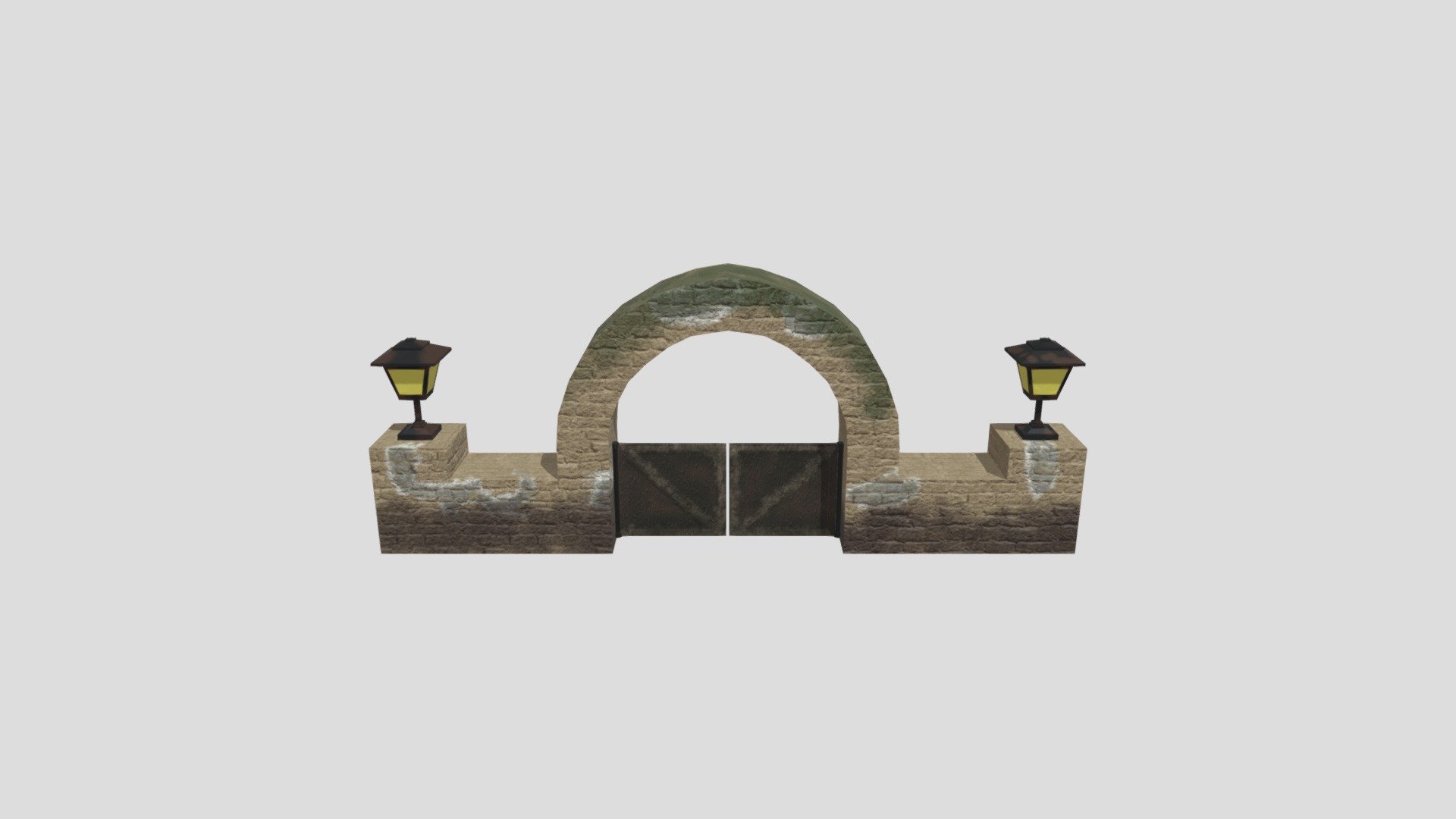 Final Gate - Download Free 3D model by Lanuh [438d86d] - Sketchfab