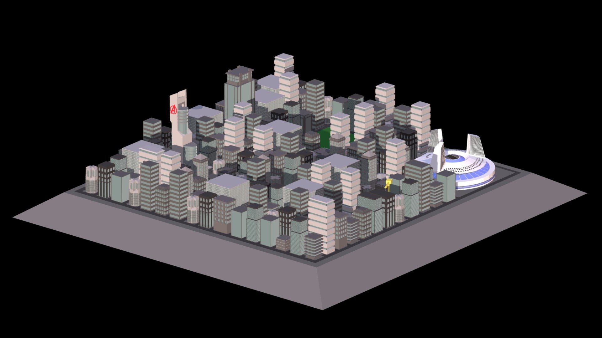 The Anomaly (Old Map) - 3D model by SkylarBottomDog [438d9e5] - Sketchfab