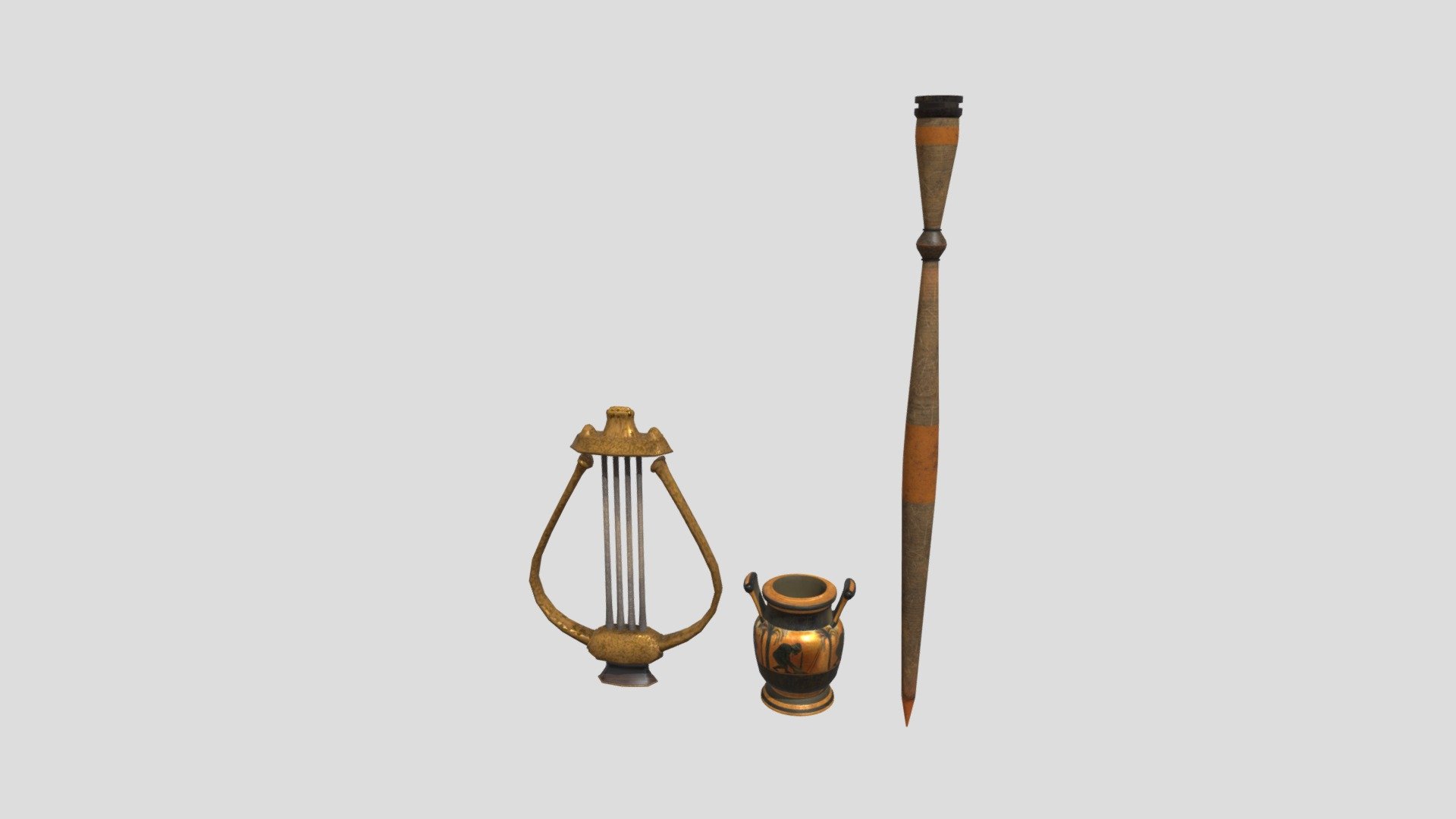 Greek Props - Download Free 3D model by CrystalUranium [438f3d4 ...
