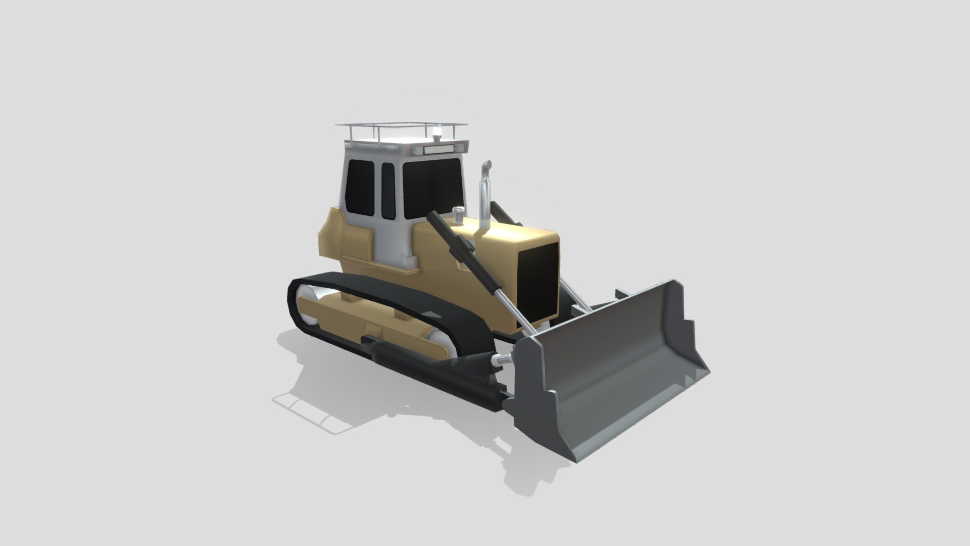 Bull Dozer - 3D model by The Learning Network (@TheLearningNetwork ...