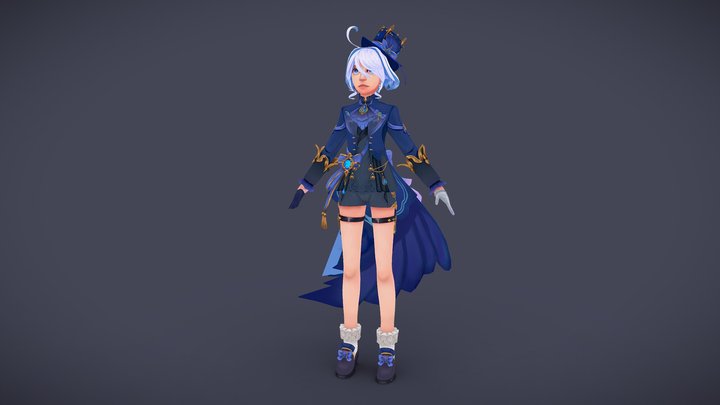 Furina 3D models - Sketchfab
