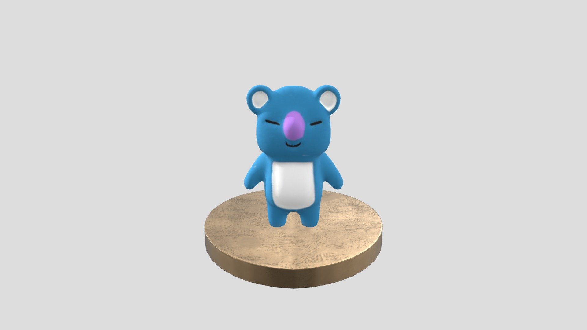 Koya - BTS - BT21 - Download Free 3D model by biavalle [4393a5d ...