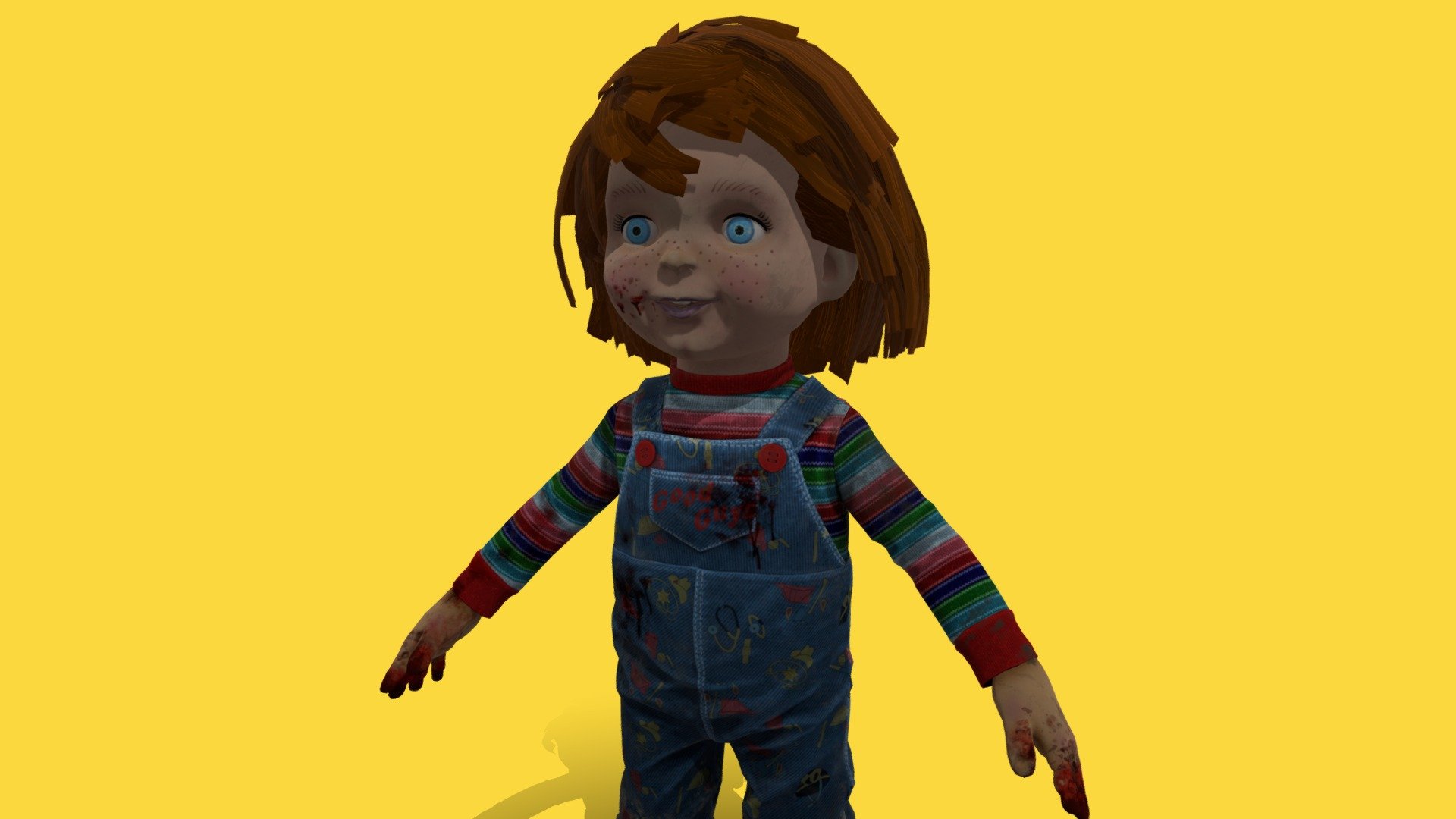 Chucky good guy ( happy skin ) Dead by daylight - Download Free 3D ...