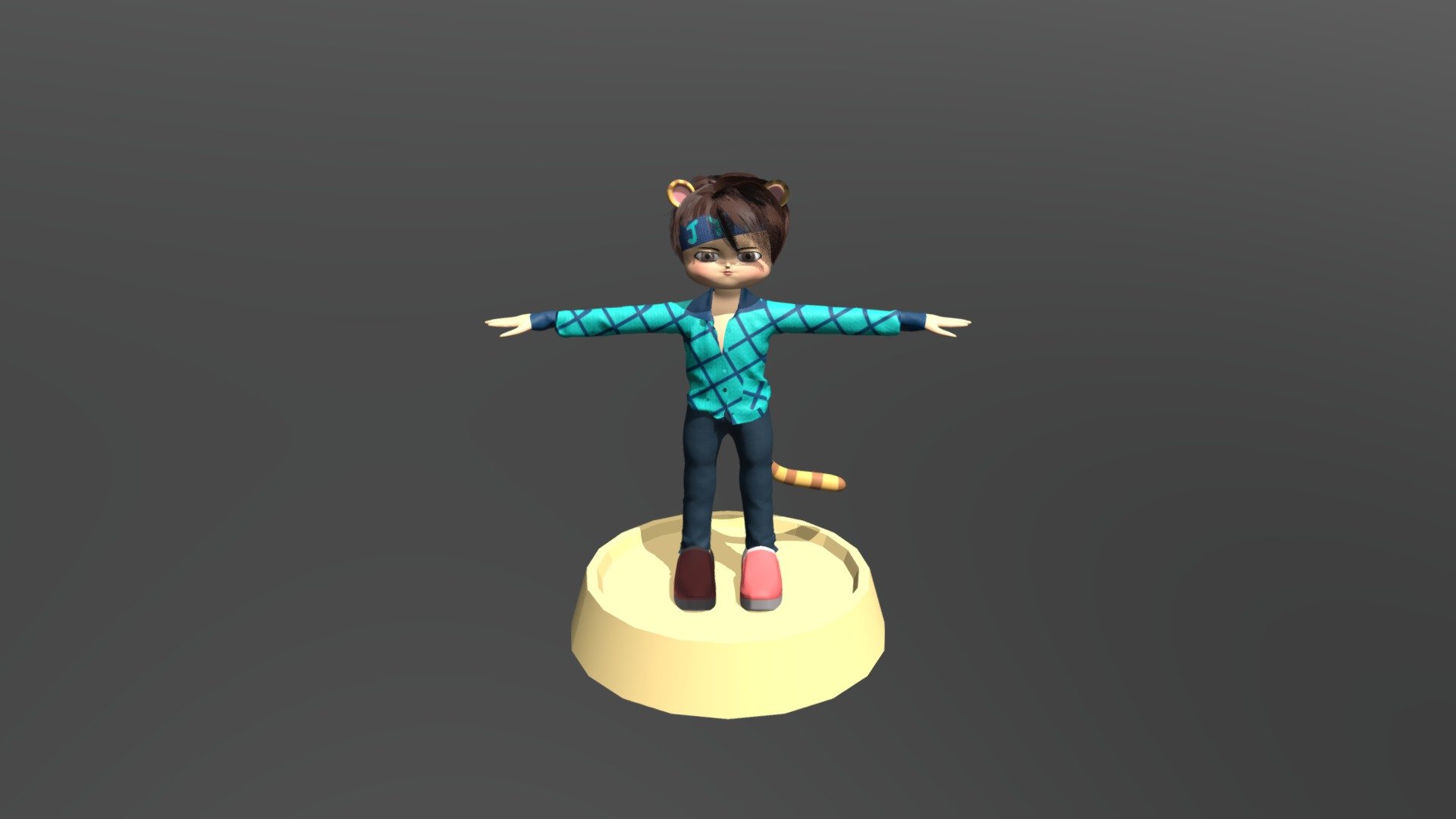 Lion B-boy - 3D model by invidia0605 [4396a0e] - Sketchfab