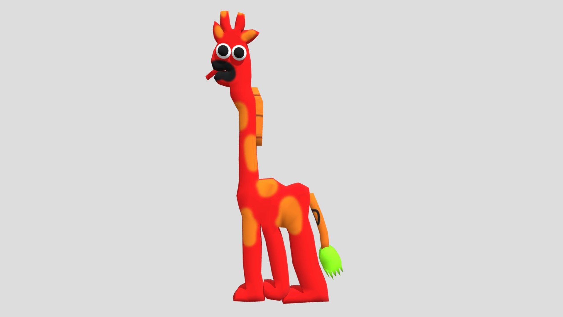 gudy tudy giraffe - Download Free 3D model by WeirdKid64 (@MOLLUSKK ...