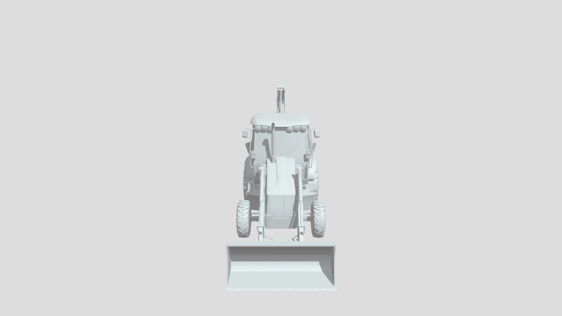 Backhoe Loader - 3D model by aridp.viola [439a183] - Sketchfab