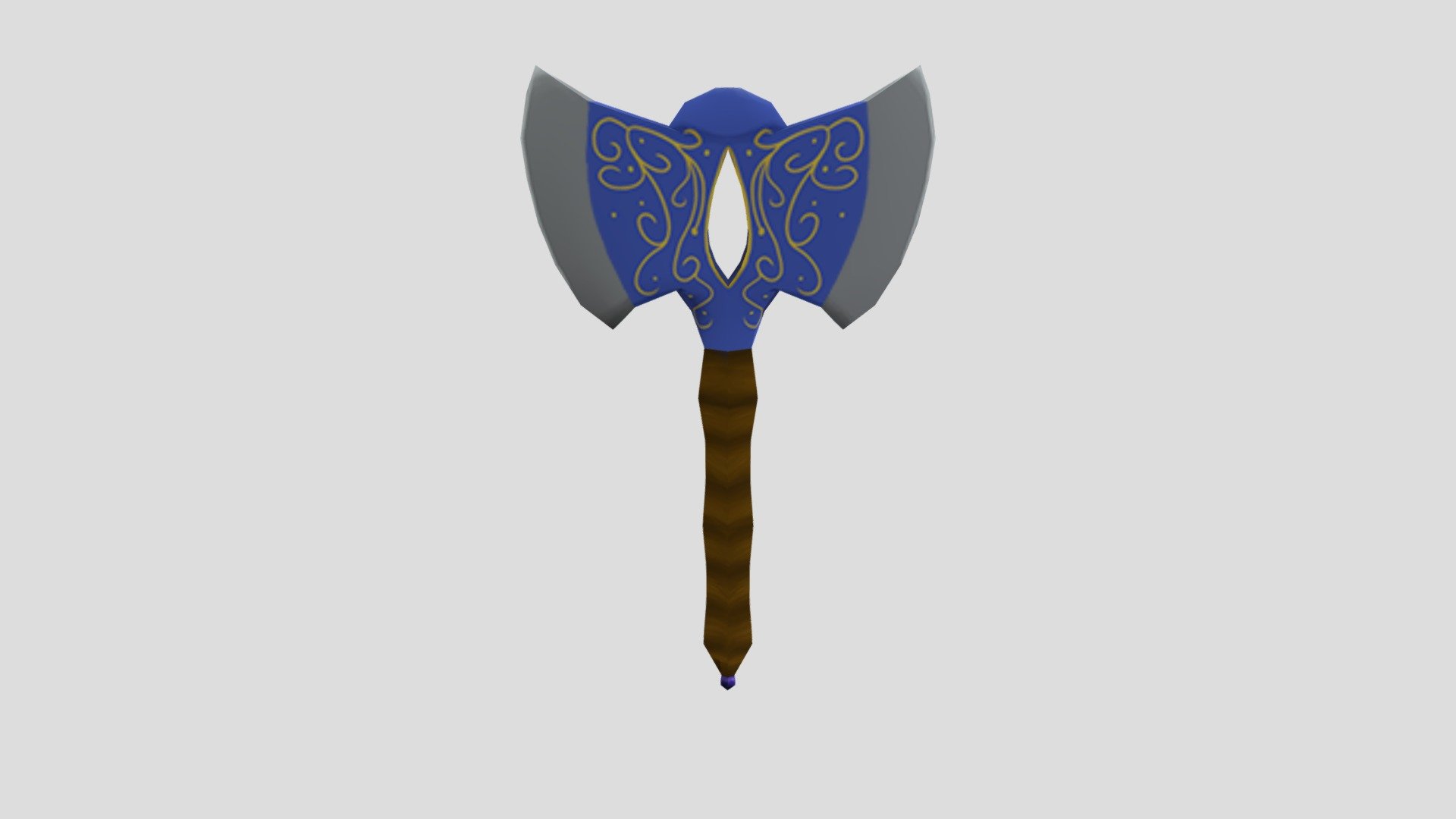 Low Poly Axe - 3D model by Jooper [439a773] - Sketchfab