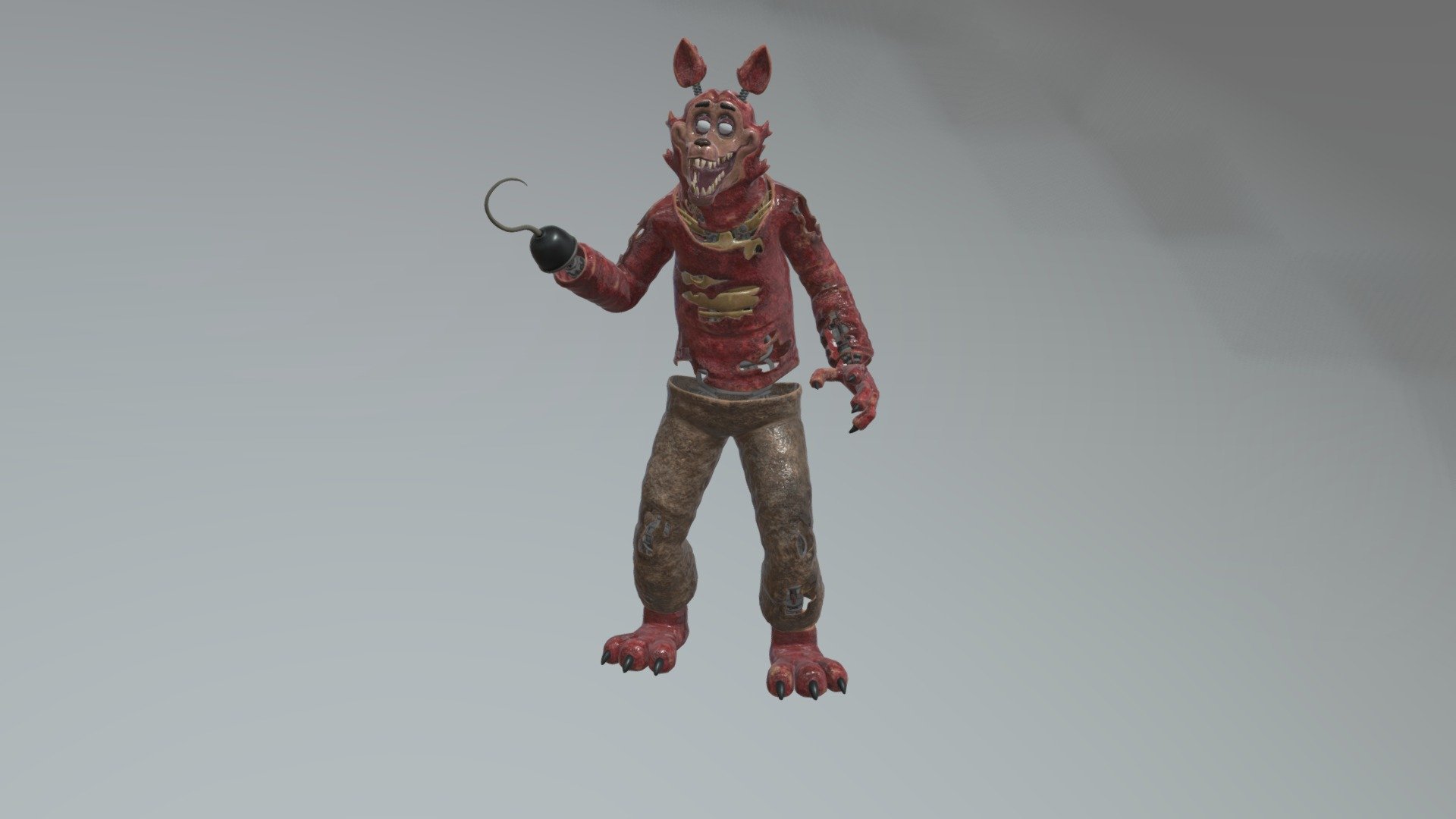 Jr_ Foxy - Download Free 3D model by Fan promedio de fnaf ...