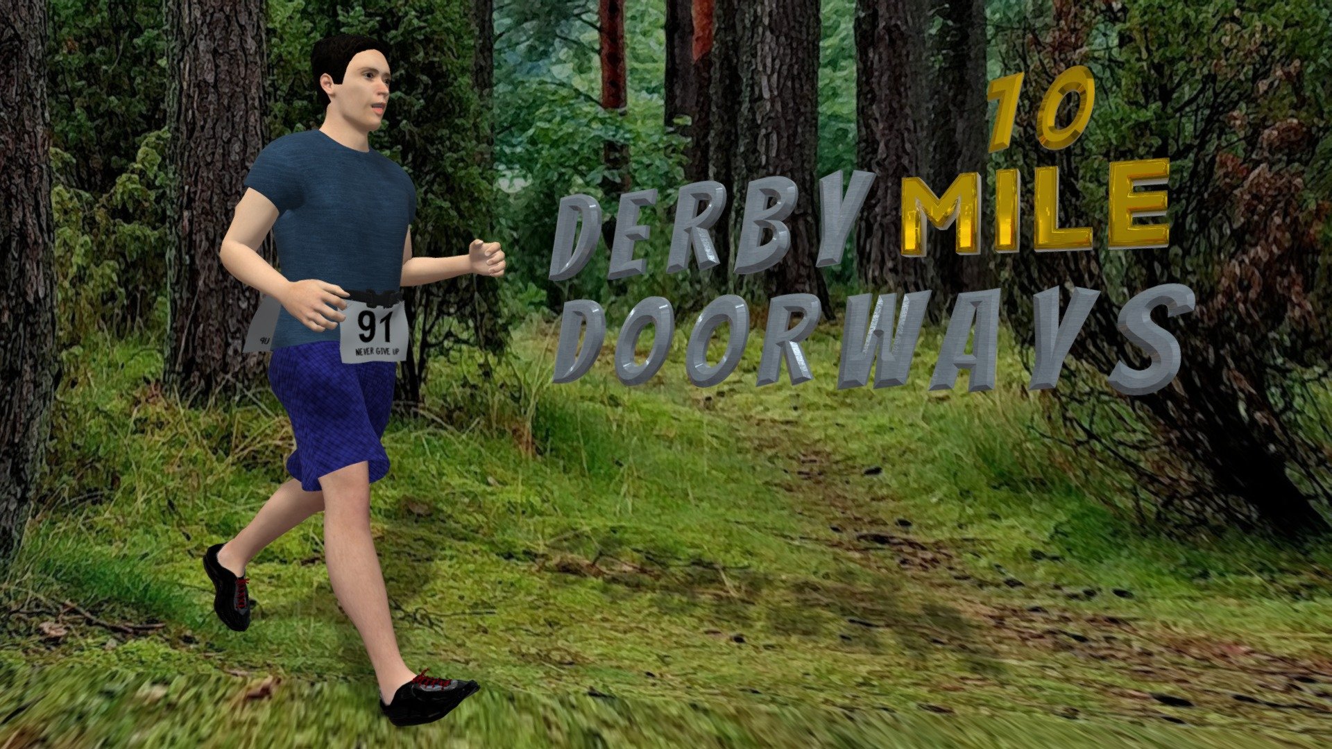 Fun Runner FREE .glb (v0.9) Charity Donations - Download Free 3D model ...