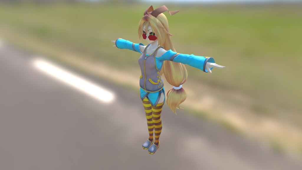 Unitychan - 3D model by sonygodx [439d4db] - Sketchfab