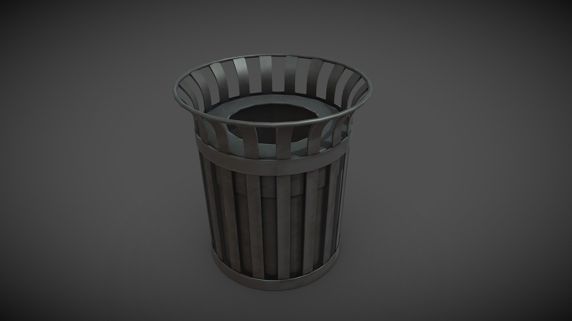 Stylized Garbage Bin - Download Free 3D model by WillowBoxArt [439e6a8 ...