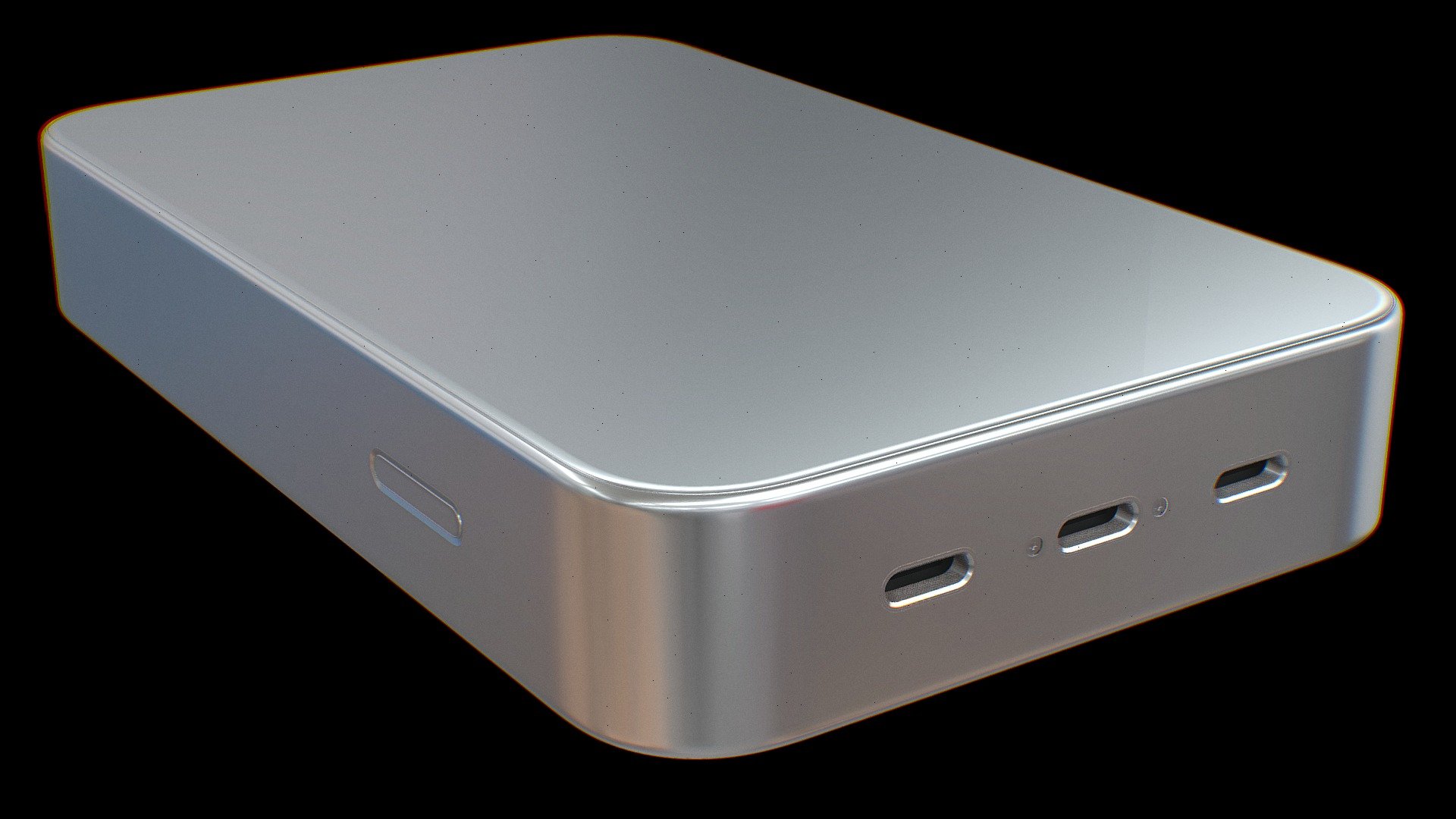 Modern minimalistic design of the powerbank - 3D model by Piotr Związek ...