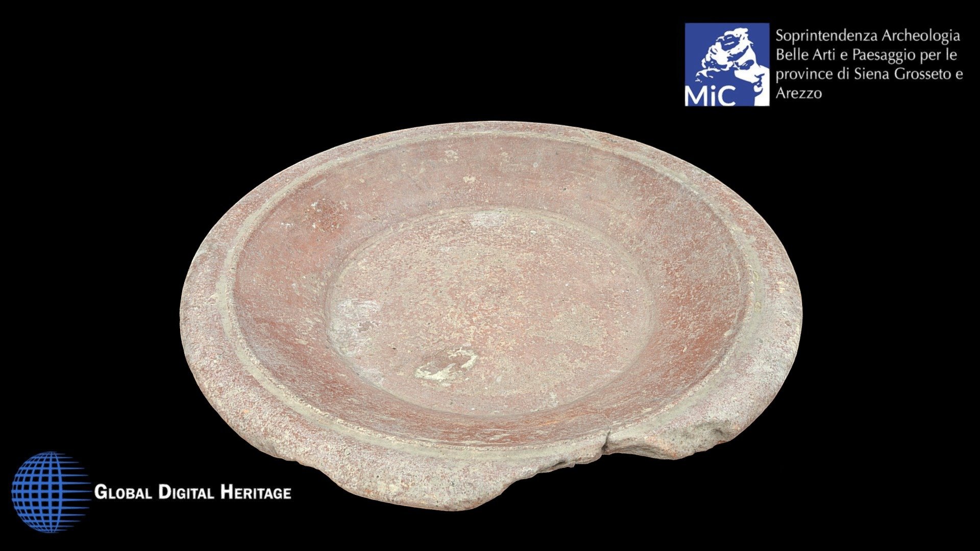 Etruscan plate - Download Free 3D model by Global Digital Heritage and ...